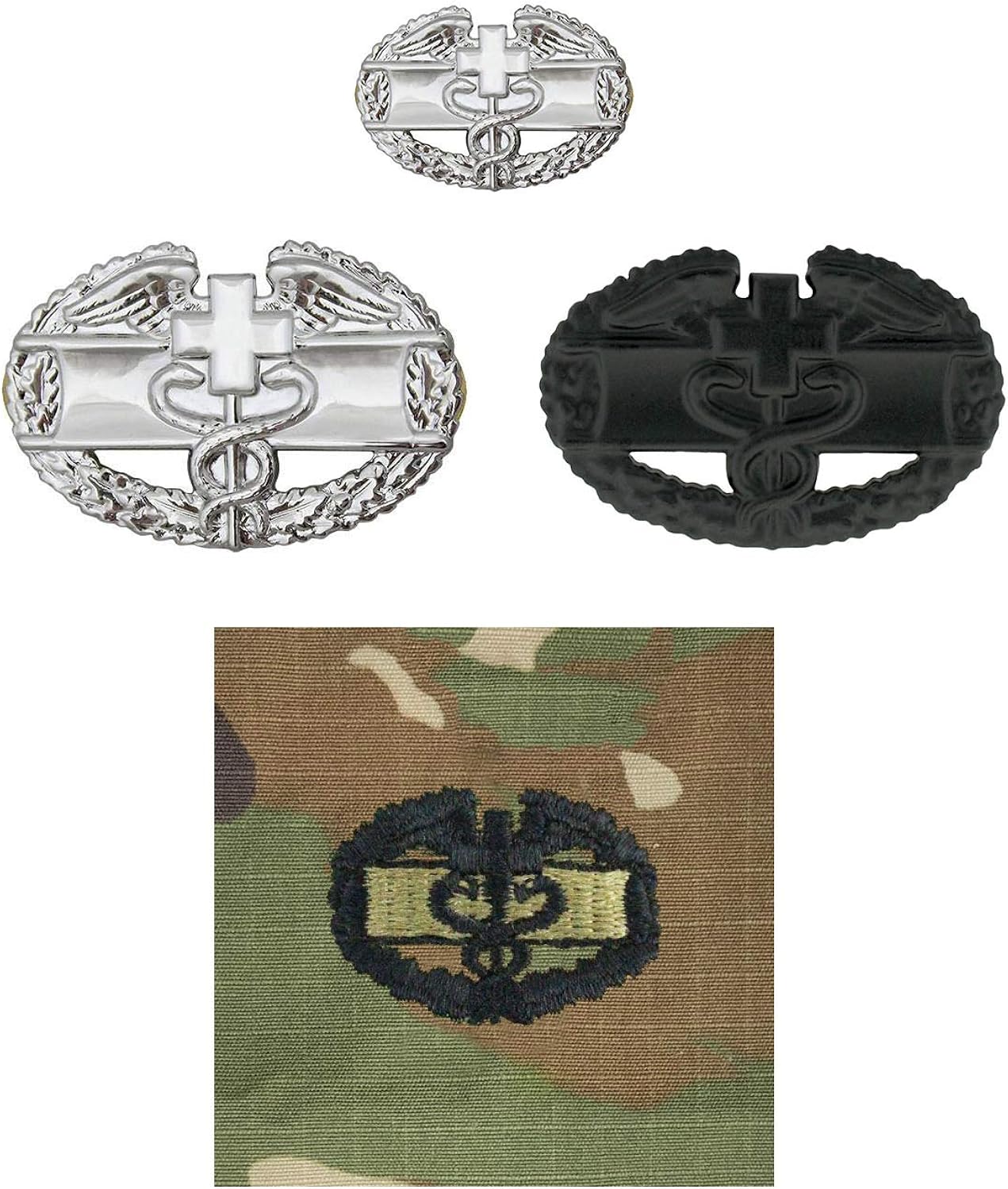 Amazon.com: Army Combat Medical Badge Bundle (FIRST AWARD): Clothing ...