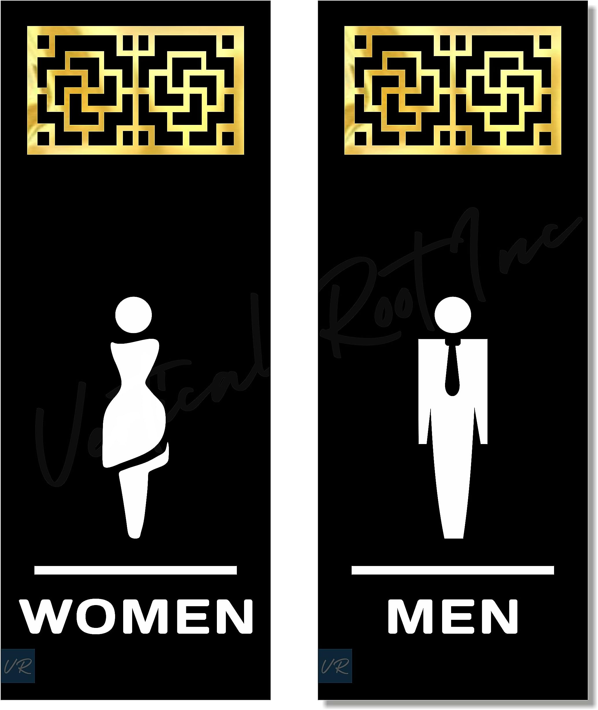 Infinite - Stainless Steel Gents Toilet Signage Board | Self Adhesive ...