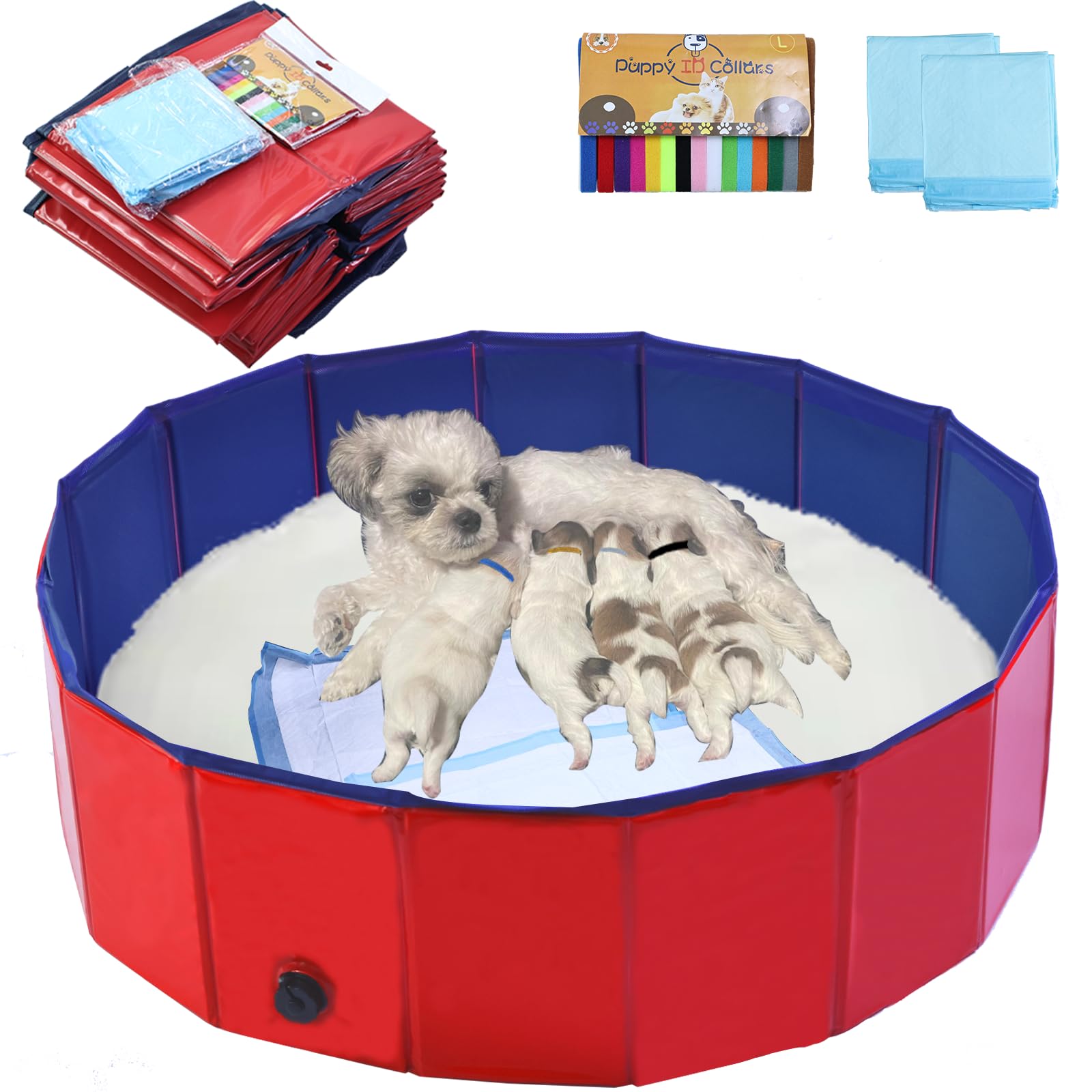 Snapklik.com : Dog Whelping Box Pool,Whelping Box For Dogs Birthing ...