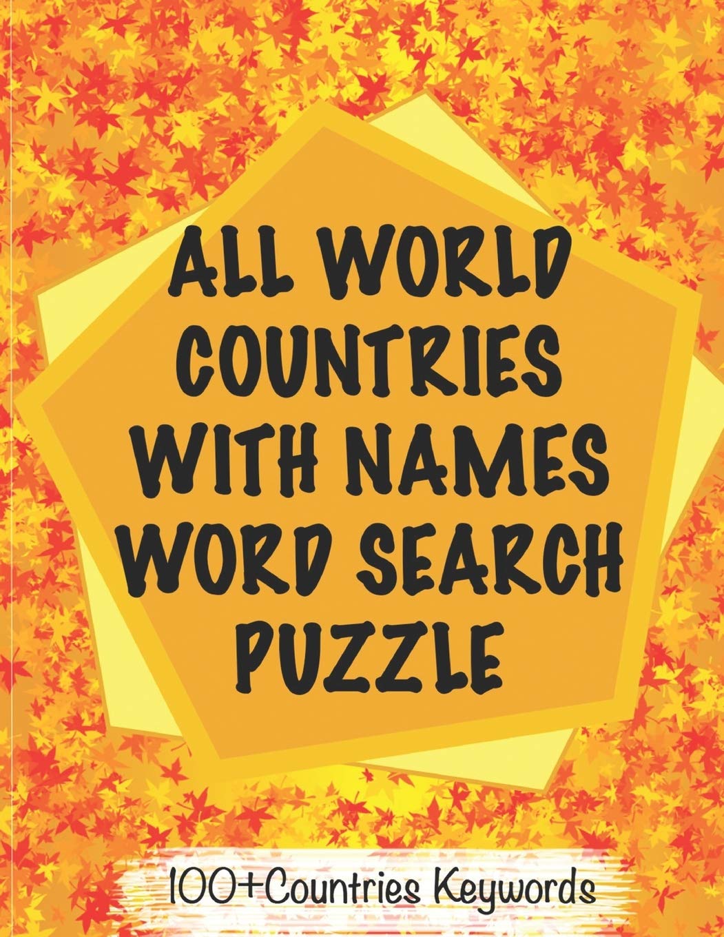 All Countries Word Search Puzzle With The World Maps Seniors ...