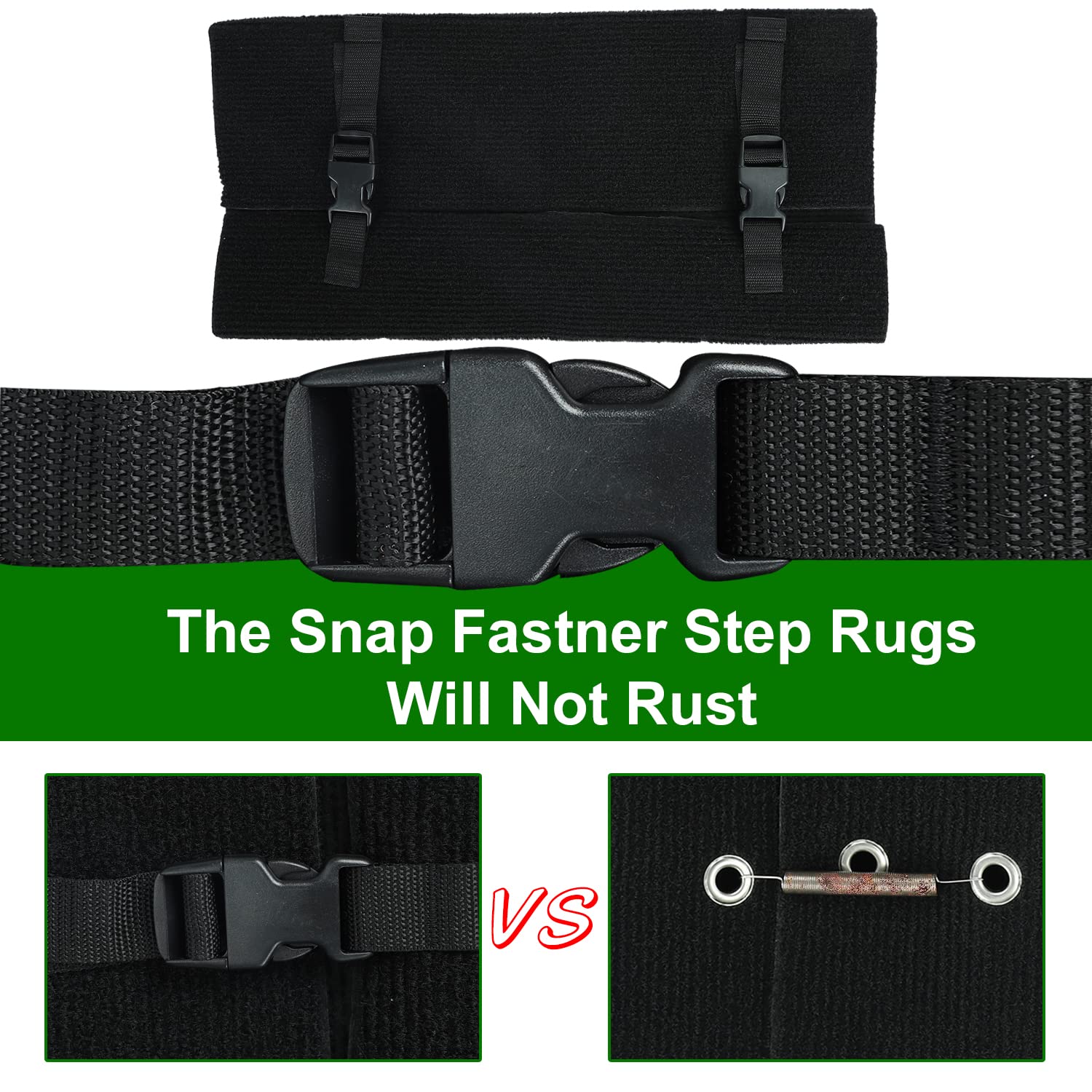 Snapklik.com : RV Step Covers 3 Packs For Fold Up Curved Steps