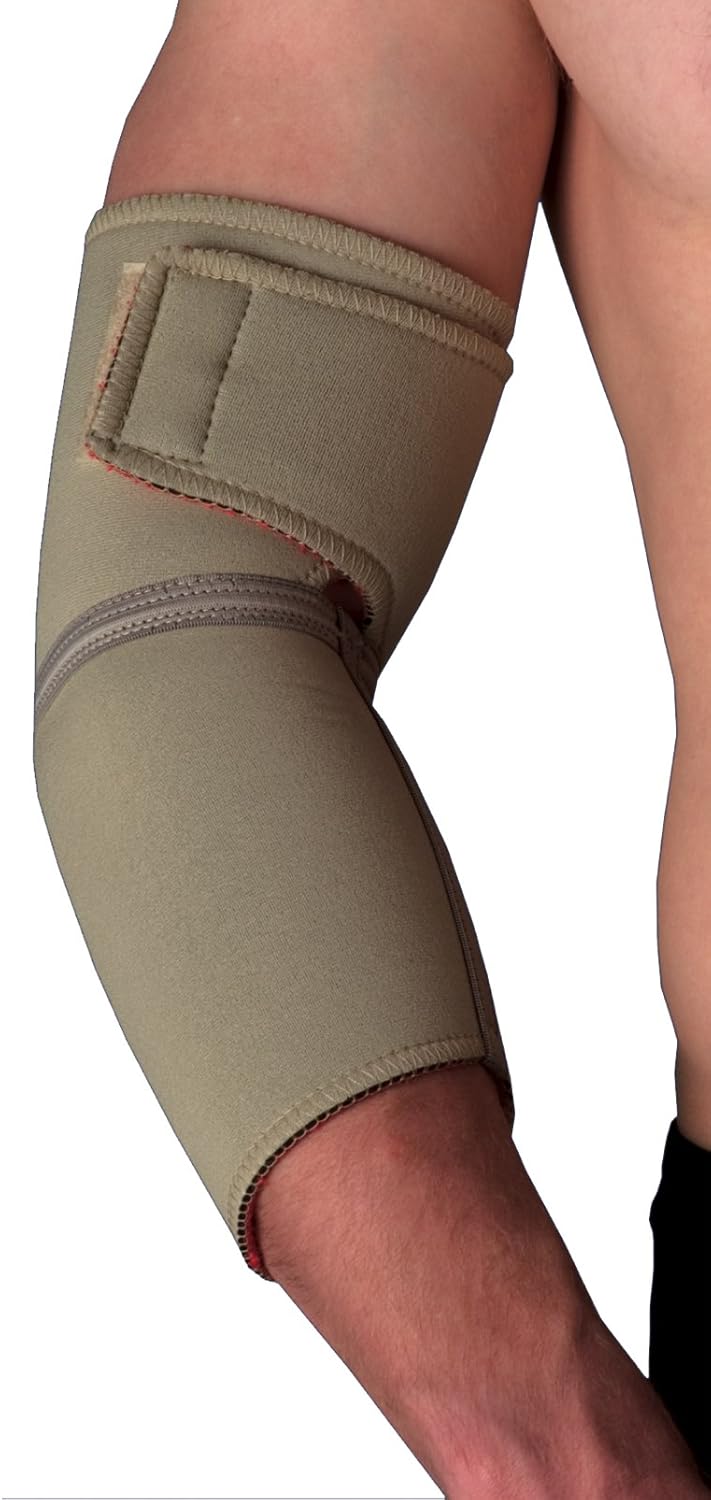 Amazon.com: Thermoskin Elbow Wrap, Beige, Medium : Health & Household