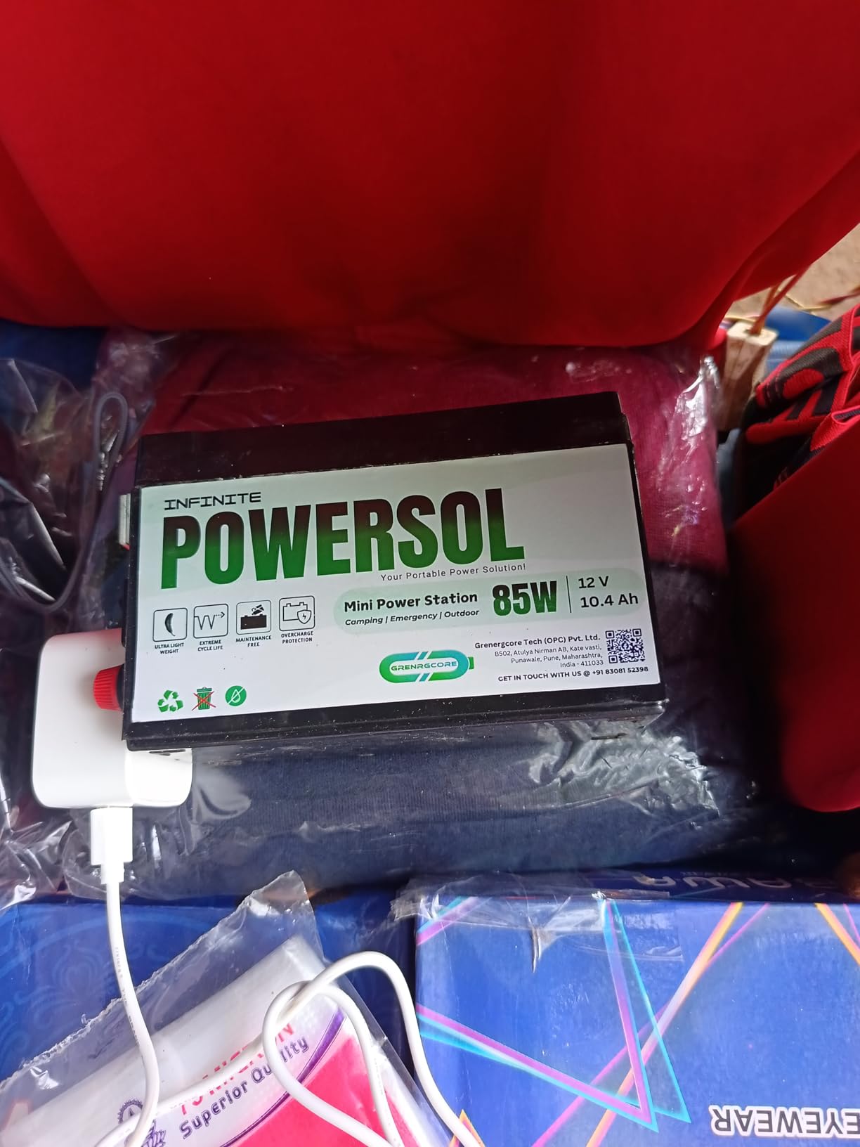 Infinite Powersol | 85W Mini Powerstation (Mini Inverter) : Amazon.in ...