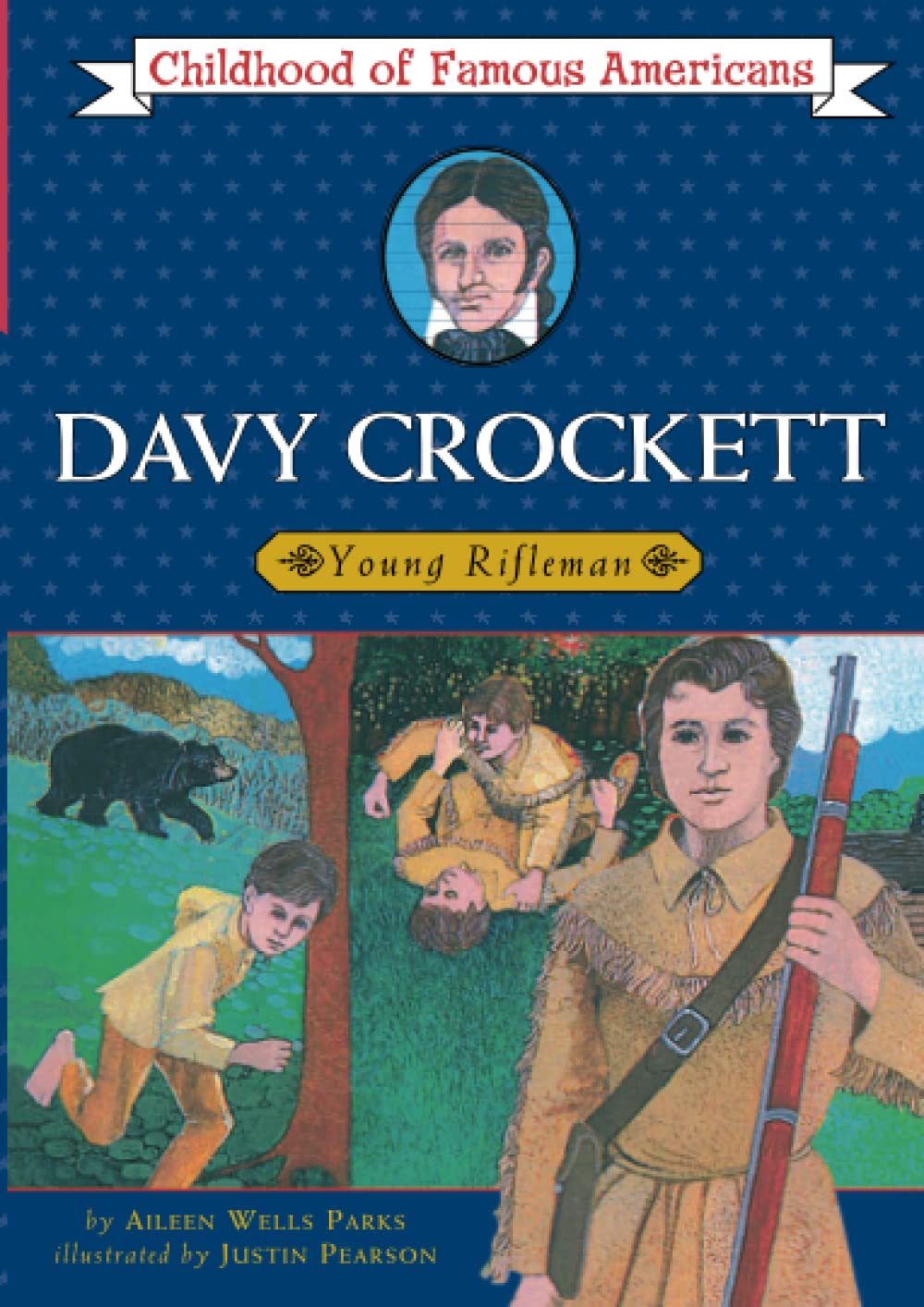Davy Crockett: Young Rifleman (Childhood of Famous Americans): Parks ...