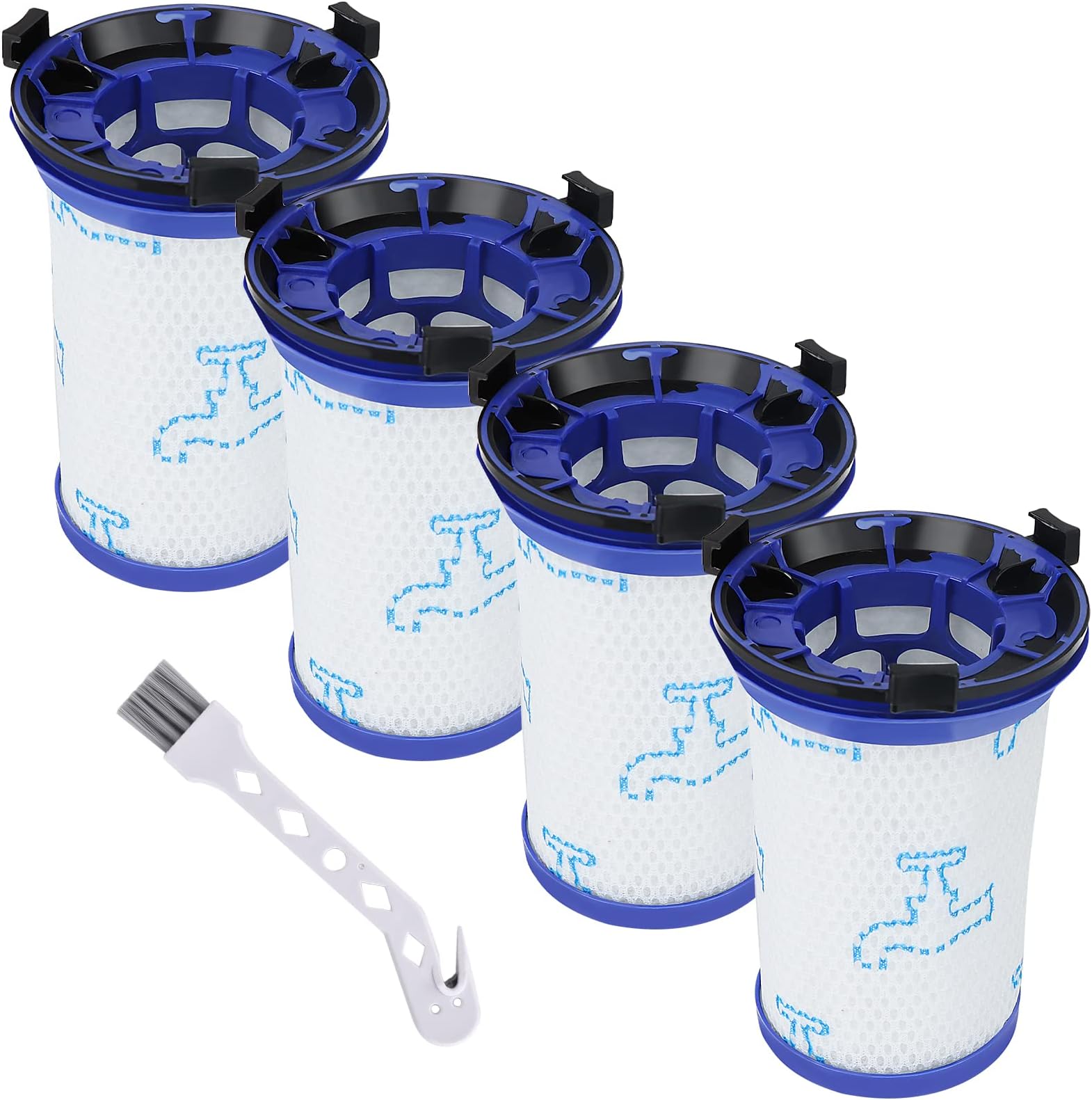 DingGreat Lot de 3 Filtre de remplacement pour Rowenta Air Force 360 ...