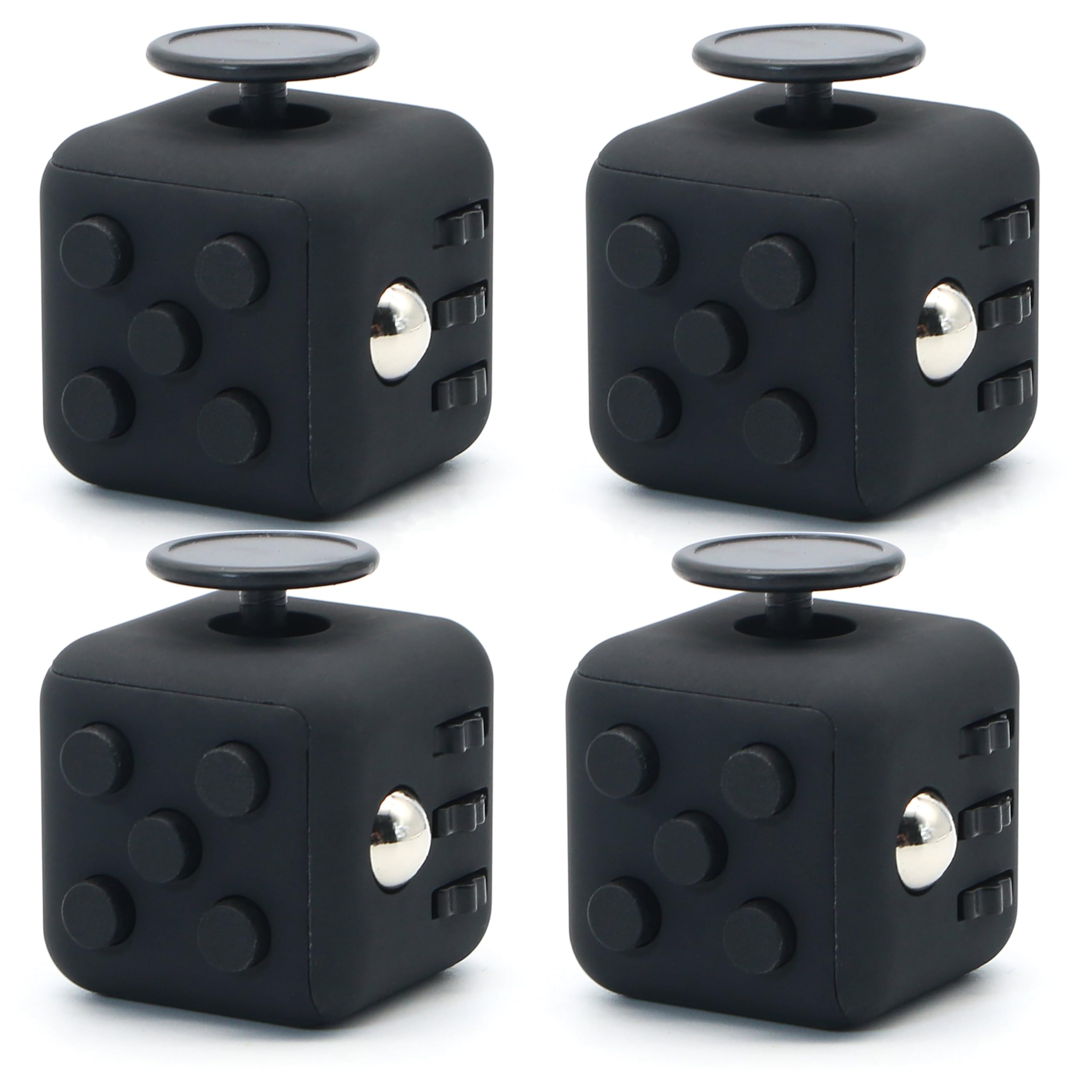 Appash Fidget Cube 4PCS Stress Anxiety Pressure Relieving Toy Great for ...