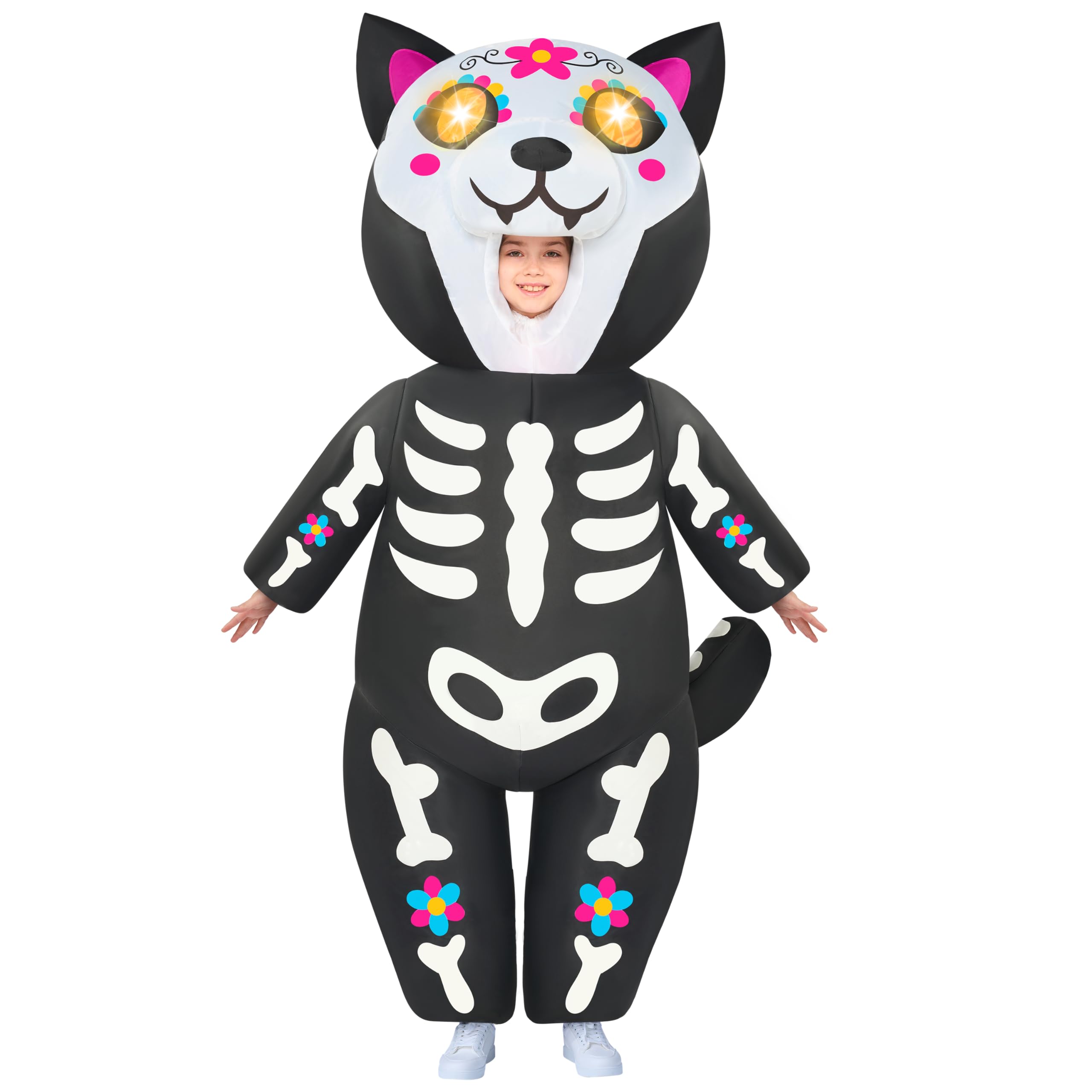 Amazon.com: Spooktacular Creations Kids Inflatable Costumes with LED ...