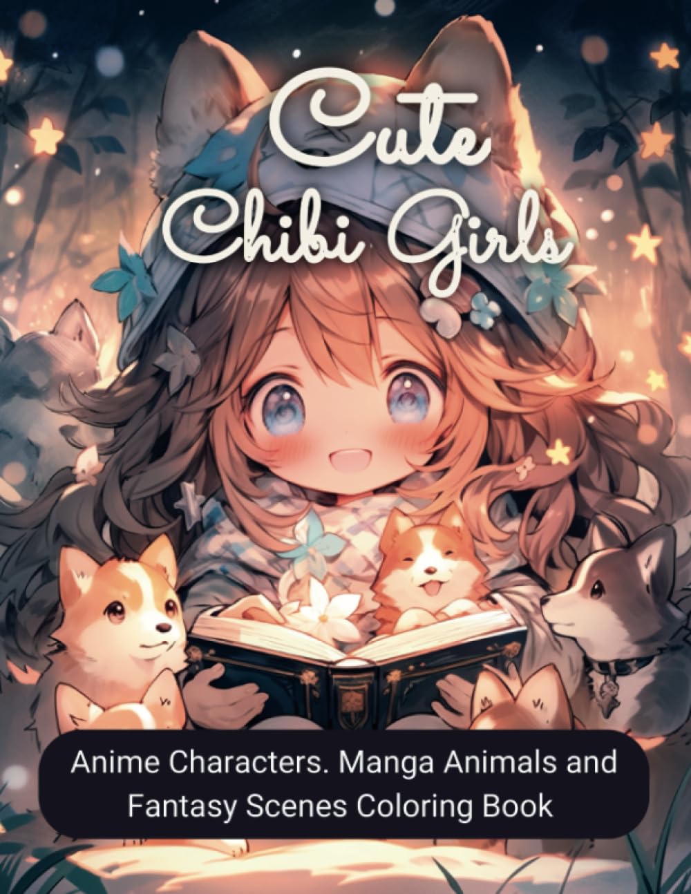Amazon | Cute Chibi Girls Anime Characters, Manga Animals and Fantasy ...