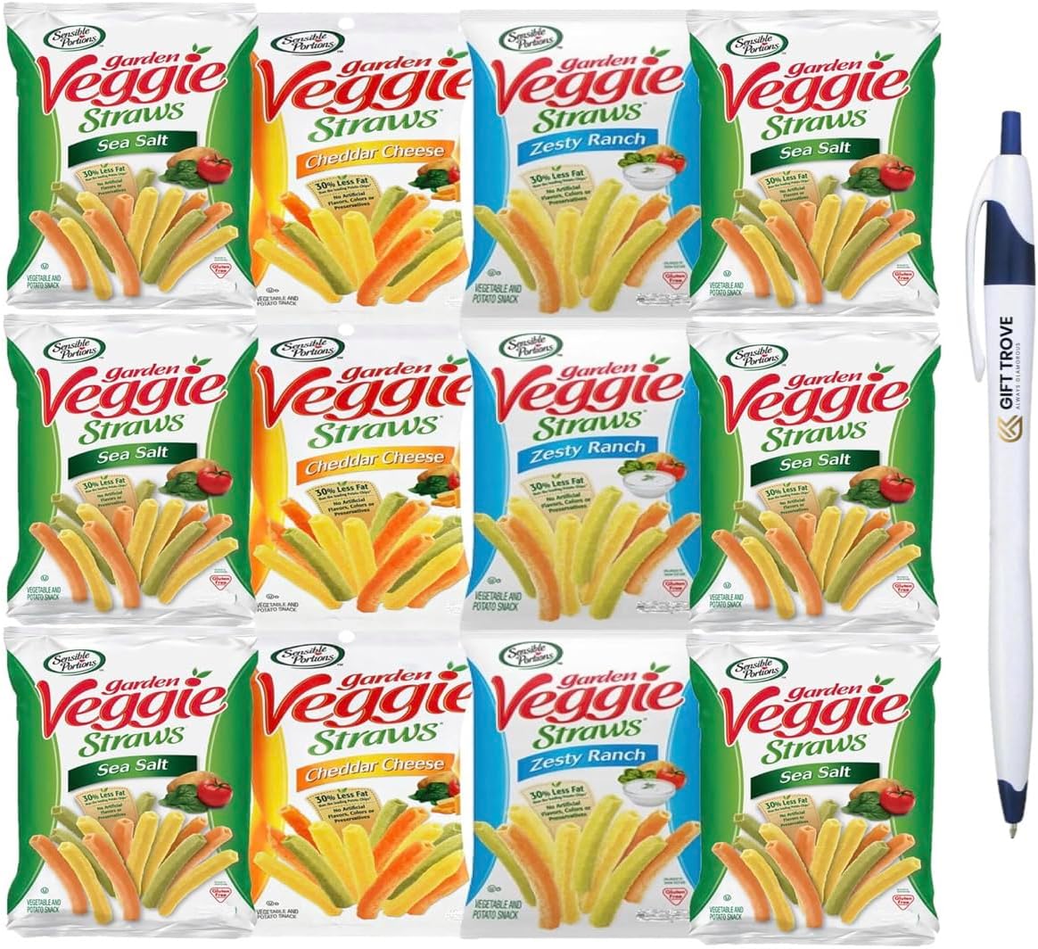 Amazon.com: Sensible Portions Garden Veggie Snacks (Veggie Straws ...
