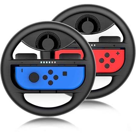 Amazon.com: momen Switch Steering Wheel for Nintendo Switch Joycon ...