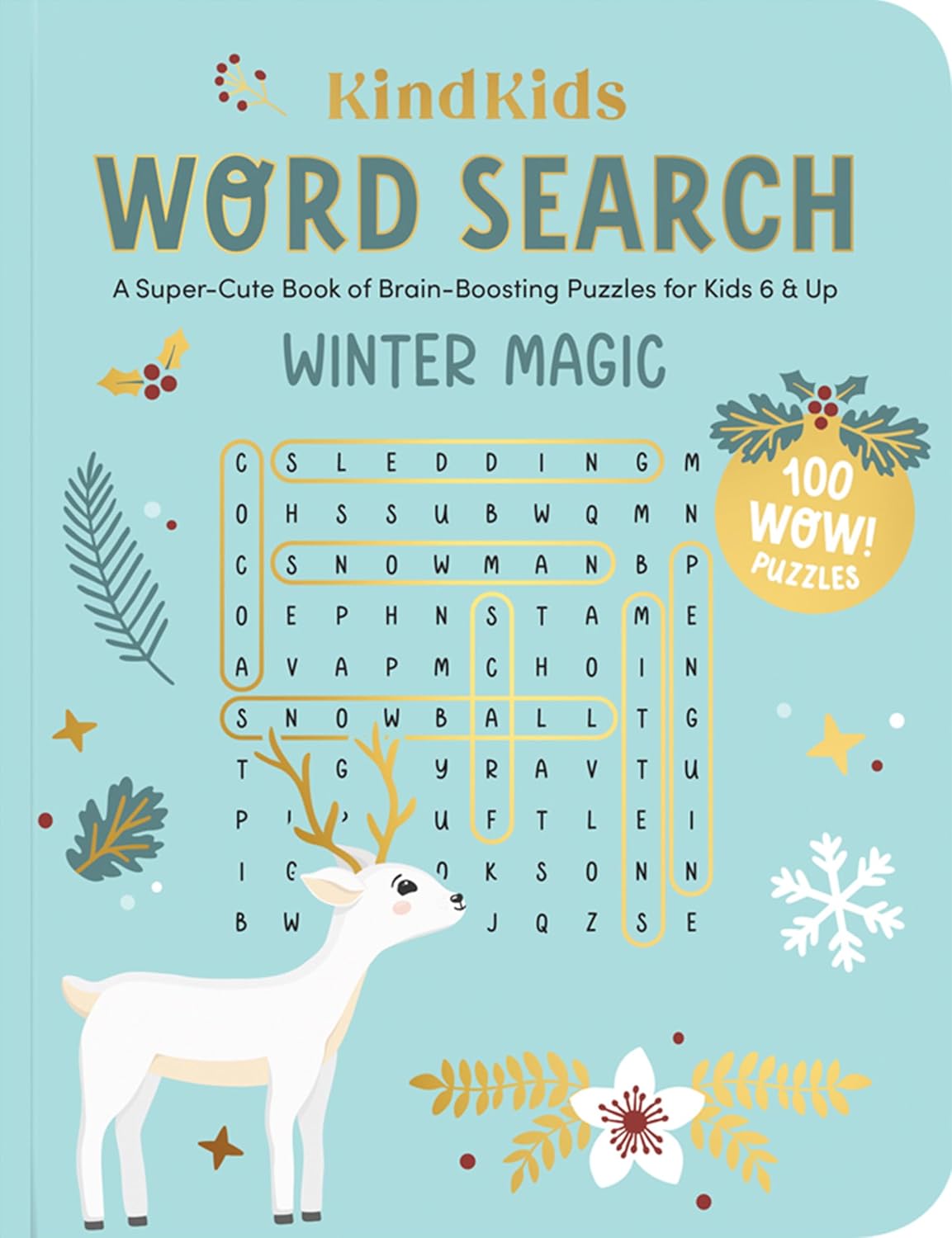 KindKids Word Search Winter Magic: A Super-Cute Book of Brain-Boosting ...