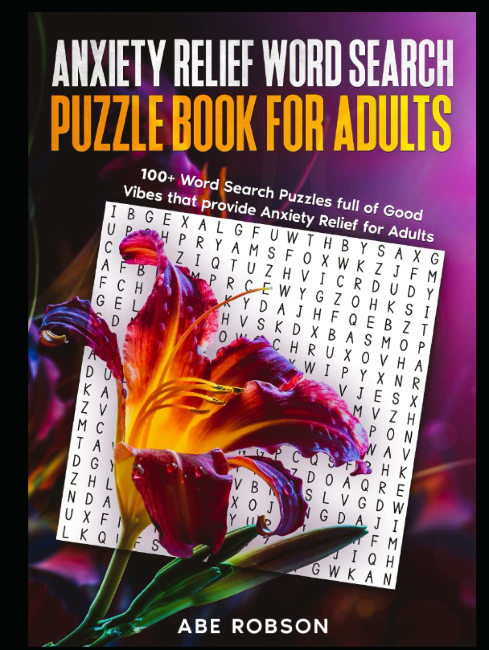 Amazon.com: Anxiety Relief Word Search Puzzle Book for Adults: 100 ...