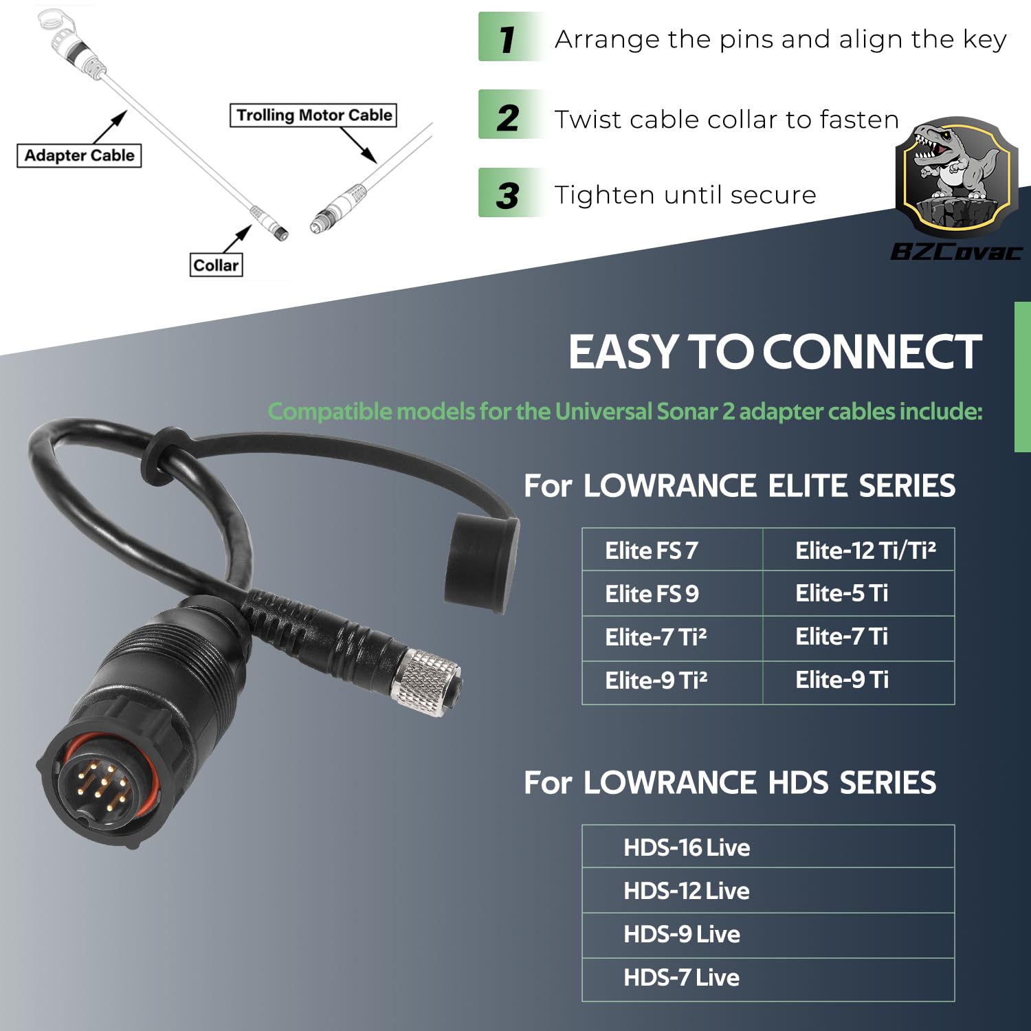 Snapklik.com : 1852076 MKR-US2-16 Universal Sonar 2 Adapter Cable For ...