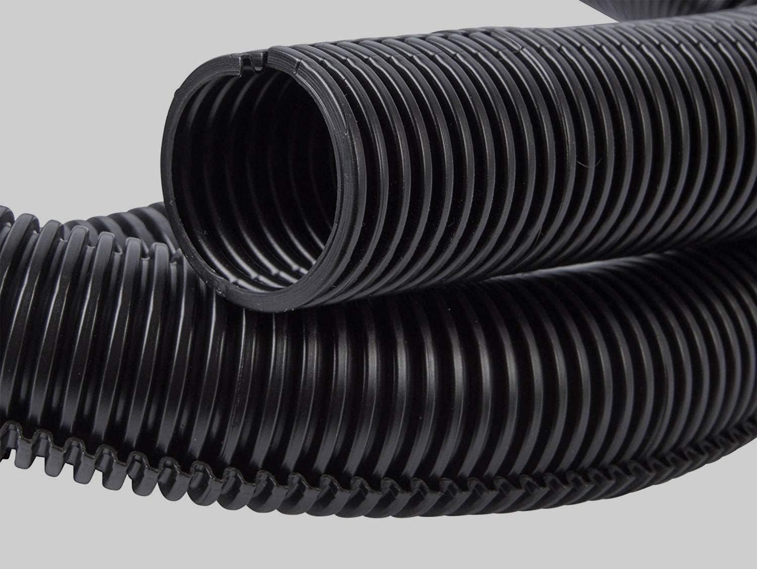 Toolzia Corrugated Hose, 5m/16.4Ft Flexible Conduit Corrugated Electric ...