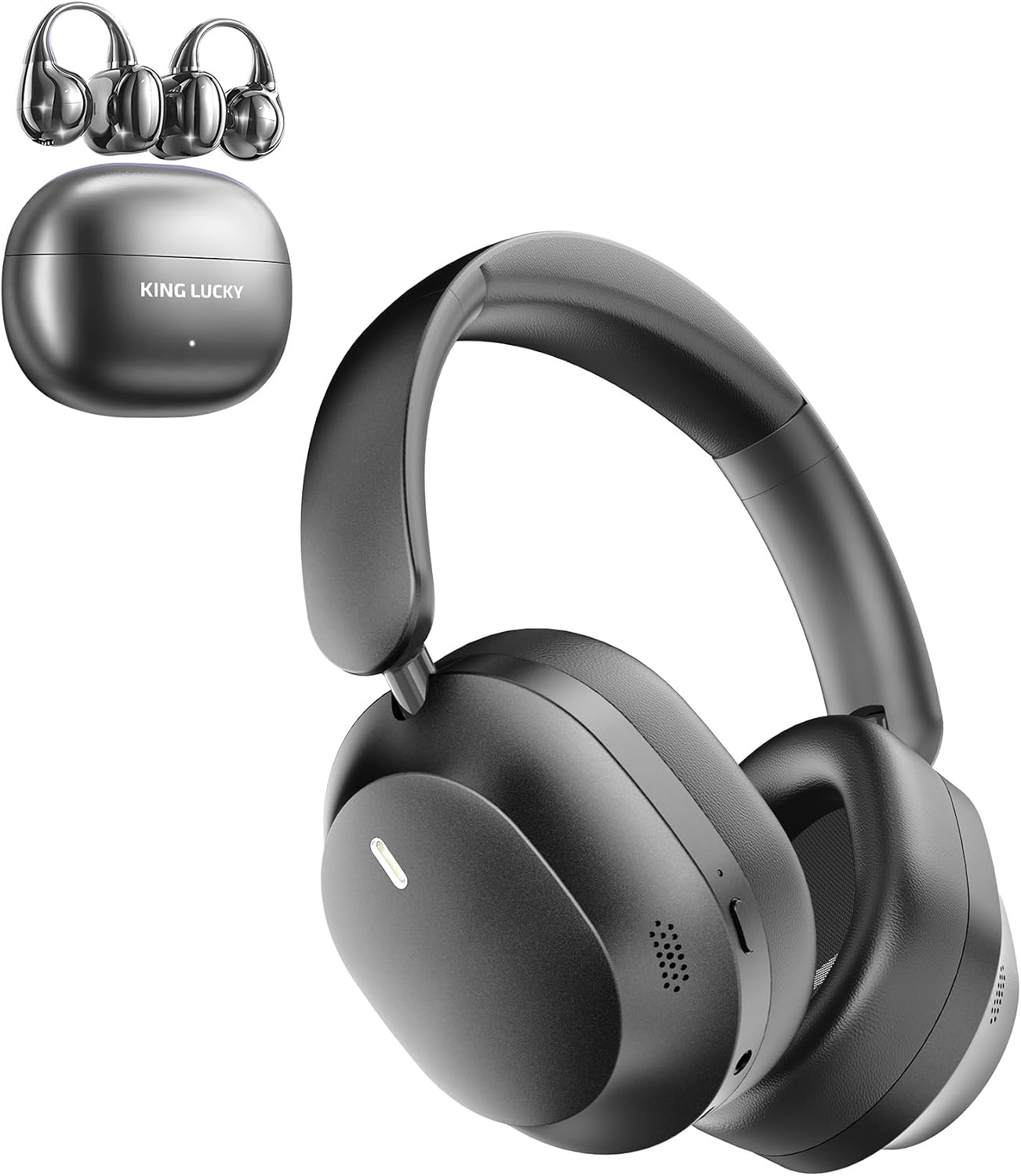 Amazon.com: King Lucky i121 Clip-on Earbuds& B900 Active Noise ...