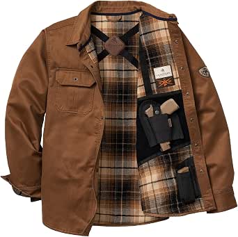 Amazon.com: Legendary Whitetails Chaqueta tipo camisa de hombre Conceal ...