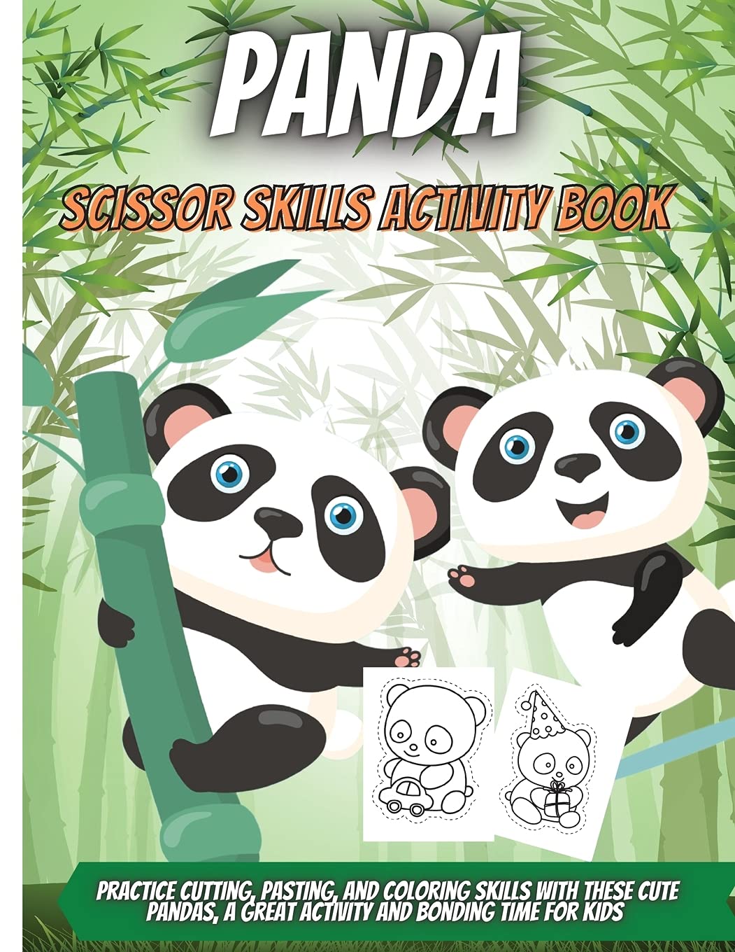 Buy Panda Scissor Skills Activity Book: Practice Cutting, Pasting, and ...