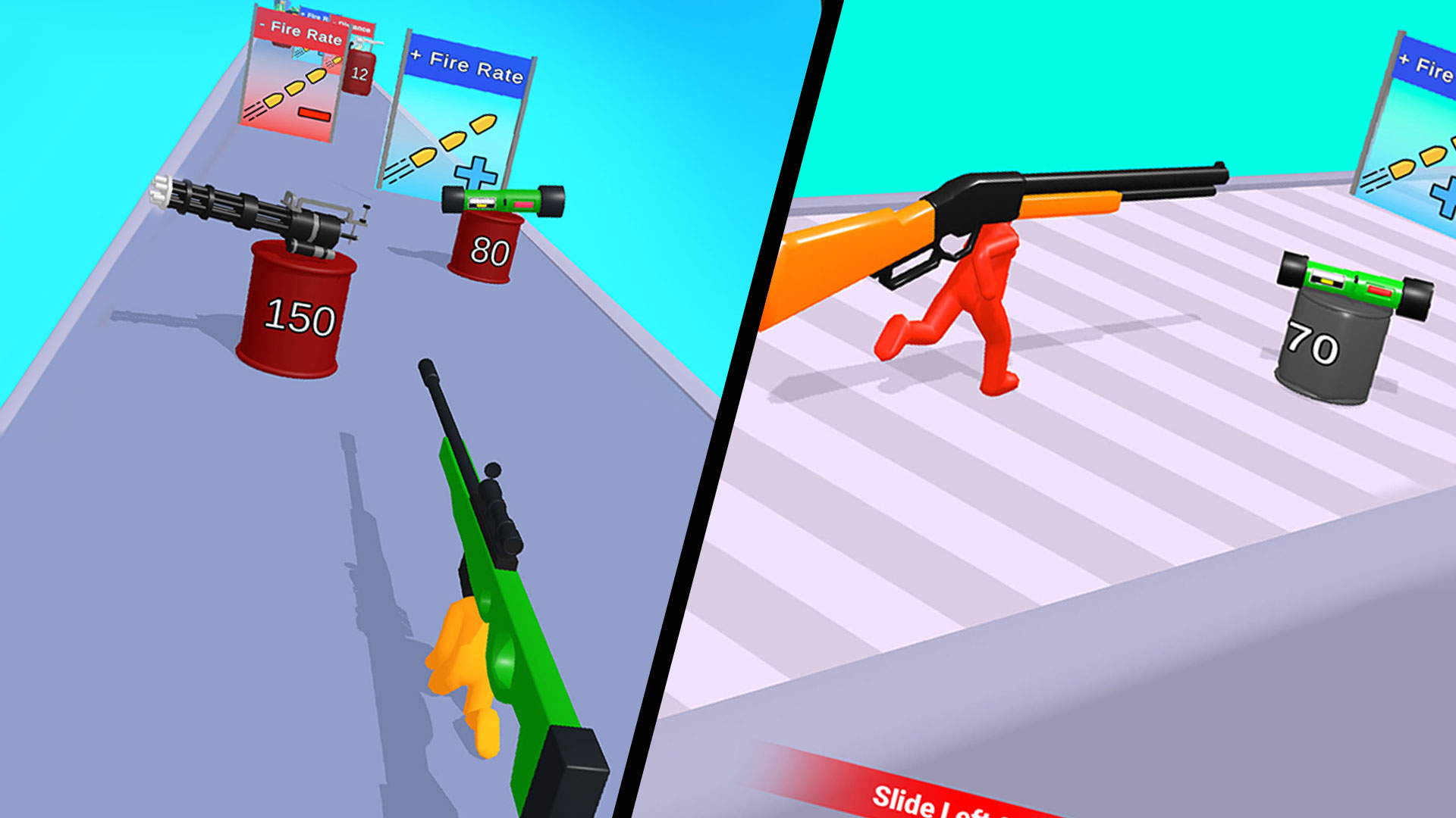 Gun Head Runner 3D Shooter Run: Weapon Master Bullet Army Rush Shooting ...