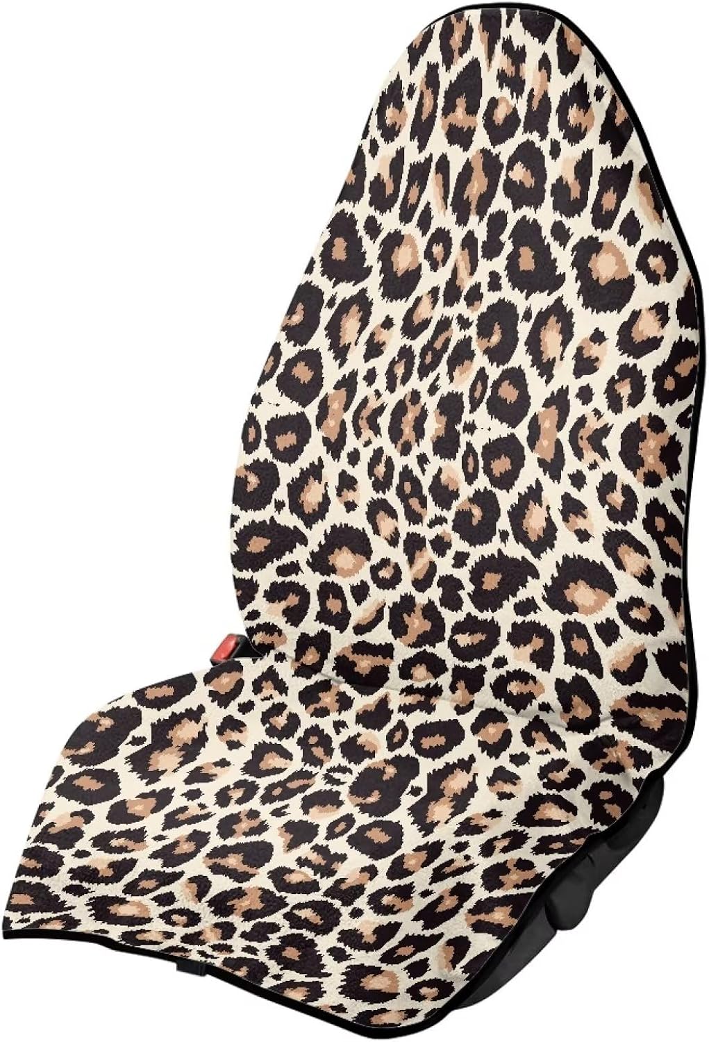 Amazon.com: ZIATUBLES Leopard Print Waterproof Sweat Car Seat Cover for ...