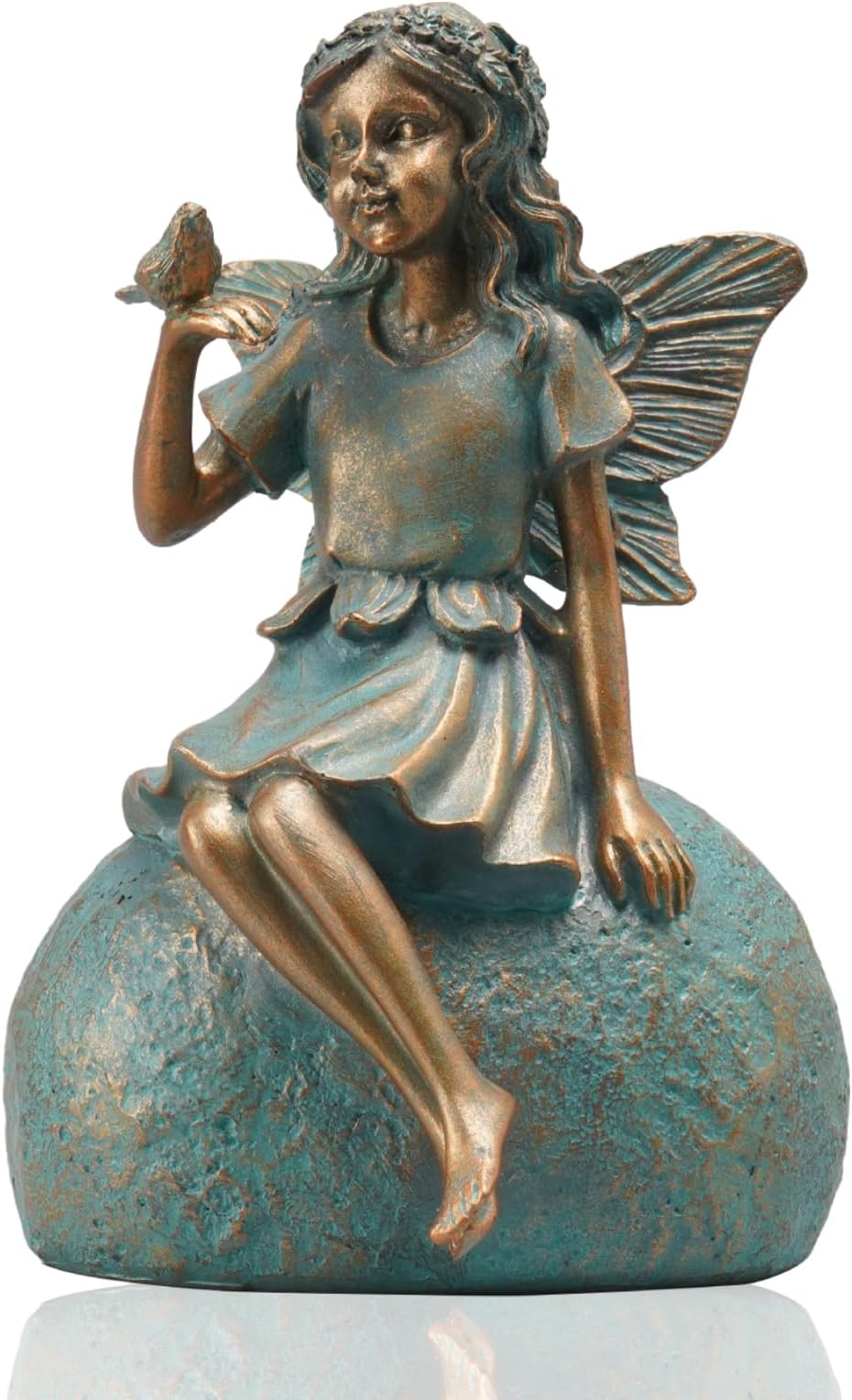Amazon.com: TERESA'S COLLECTIONS Fairy Garden Sculptures & Statues with ...