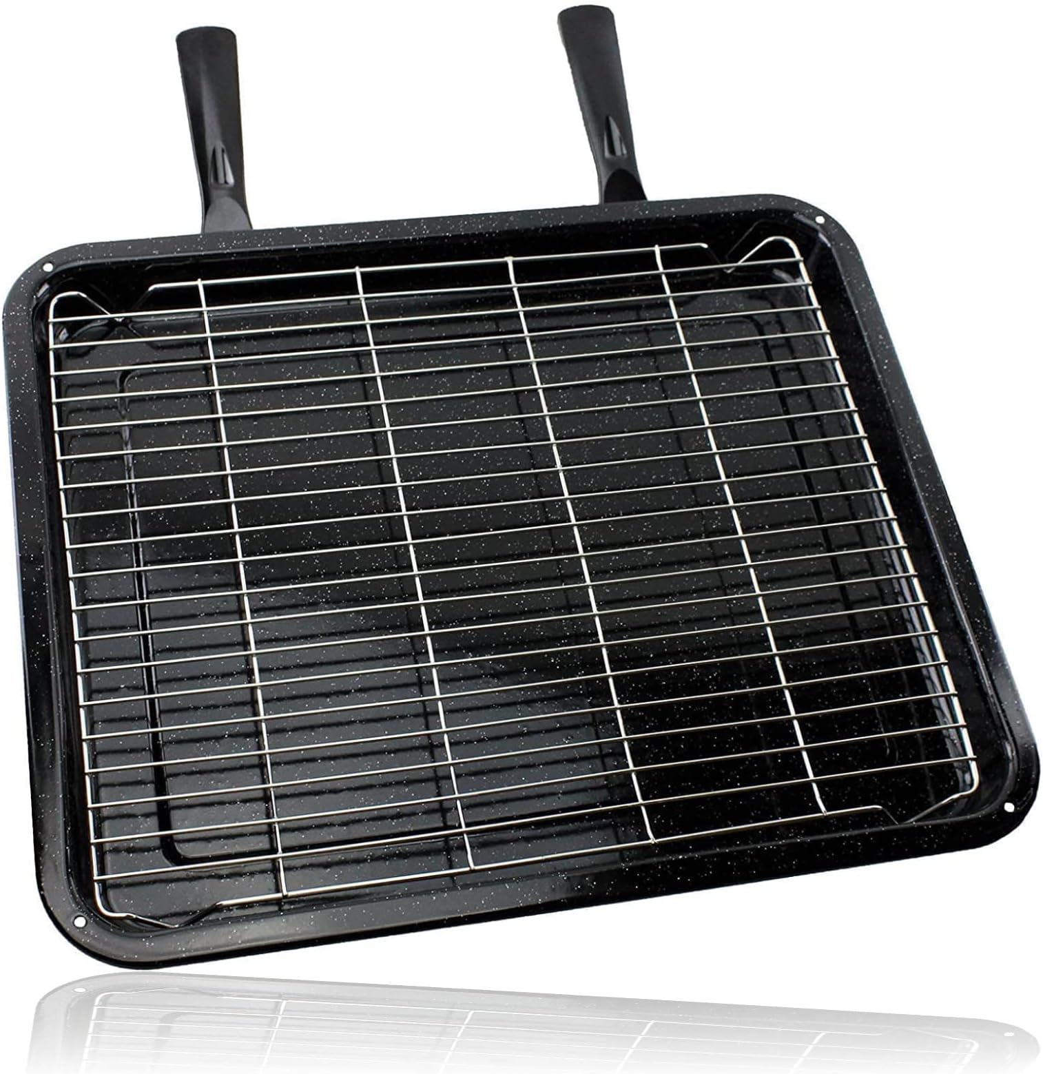 SPARES2GO Large Grill Pan Rack Insert Tray for Bosch Oven Cookers ...