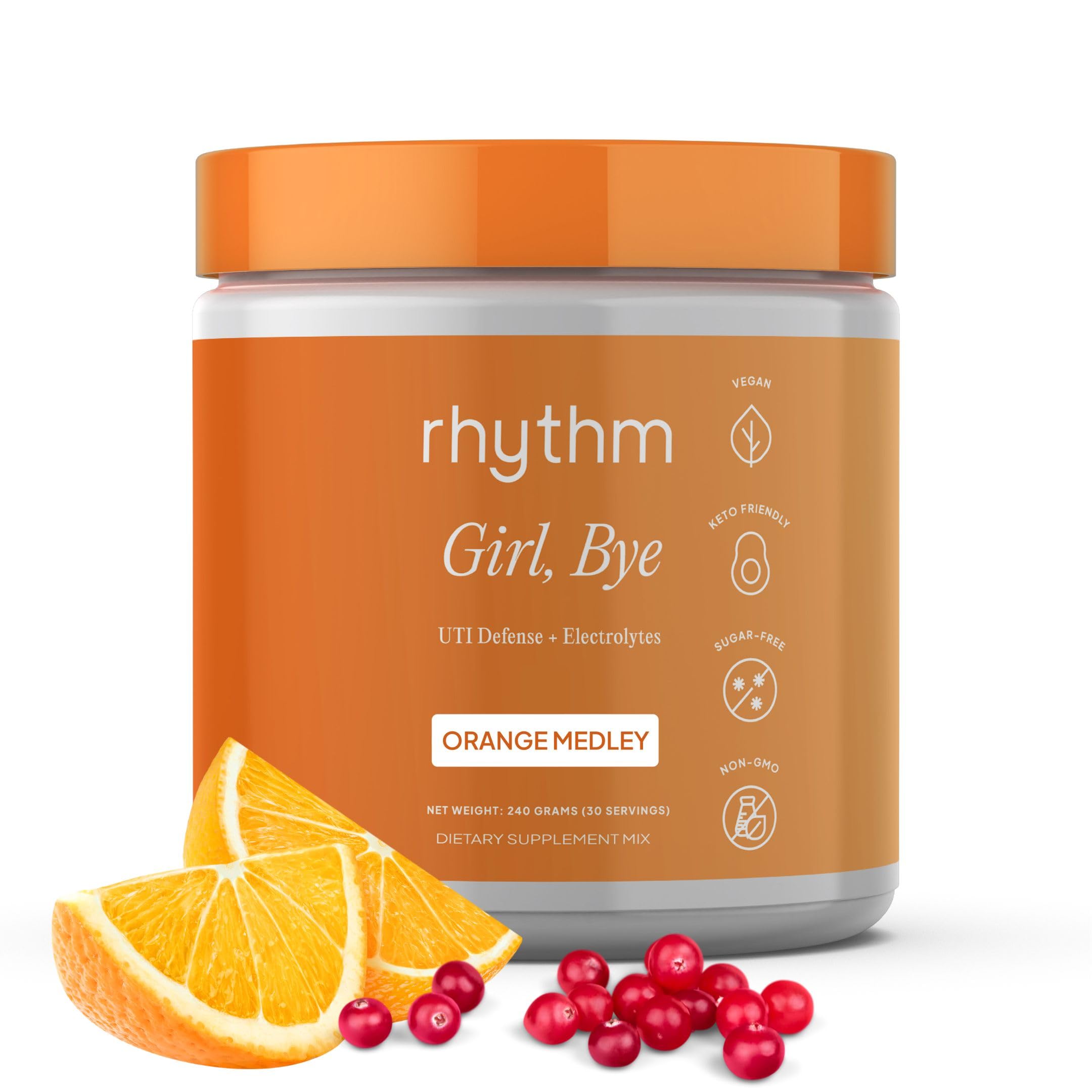 Snapklik.com : Rhythm Girl, Bye 30 Servings Orange Medley Fast-Acting ...
