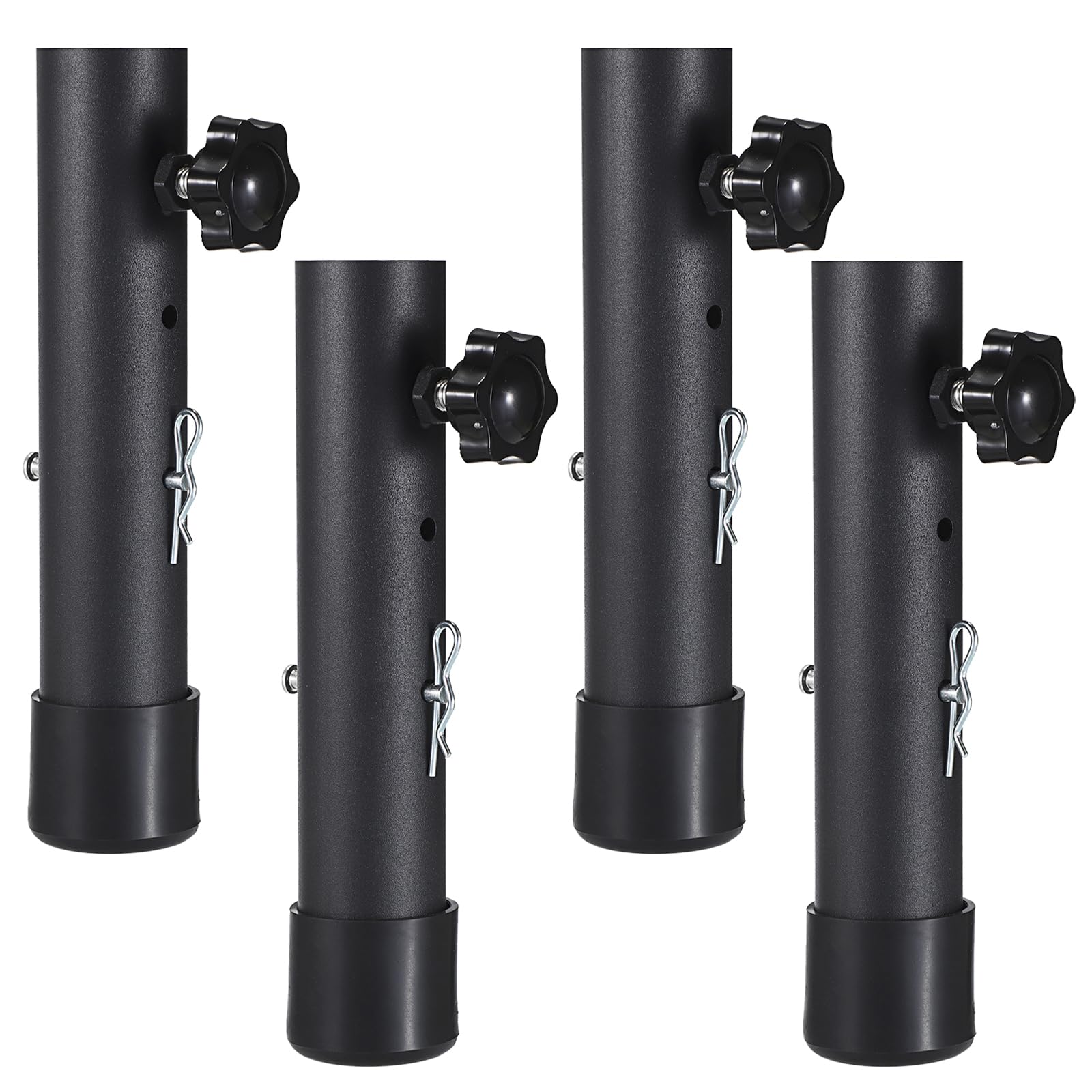 Amazon.com: Kokone Table Leg Extenders 4 Pcs 8'' Adjustable Folding ...