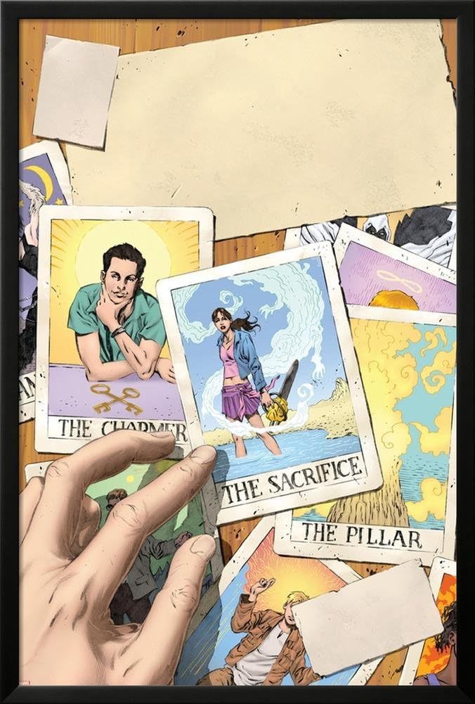 Amazon.com: Spellbinders No.5 Cover: Vesco and Kim Lamina Framed Poster ...