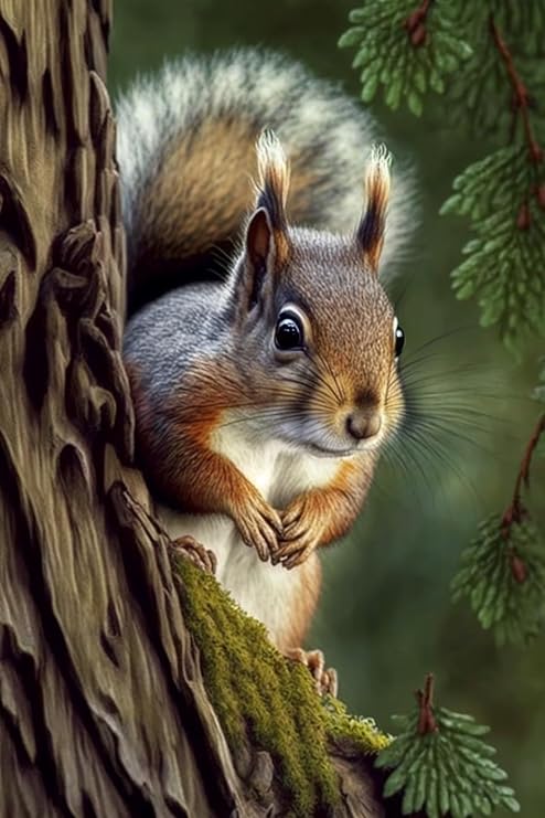 Amazon.com: Tree Squirrels - 1000 Pieces Adult Wooden Puzzles - for All ...
