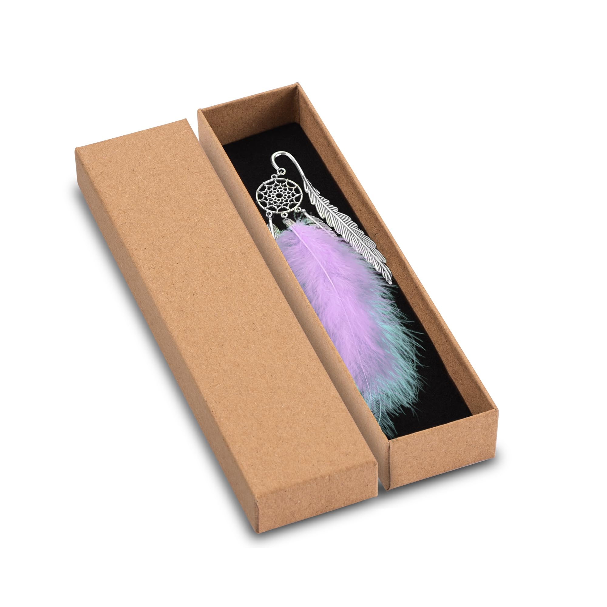 Amazon.com: Harphia Feather Book Mark, Metal Dream Catcher Pages ...