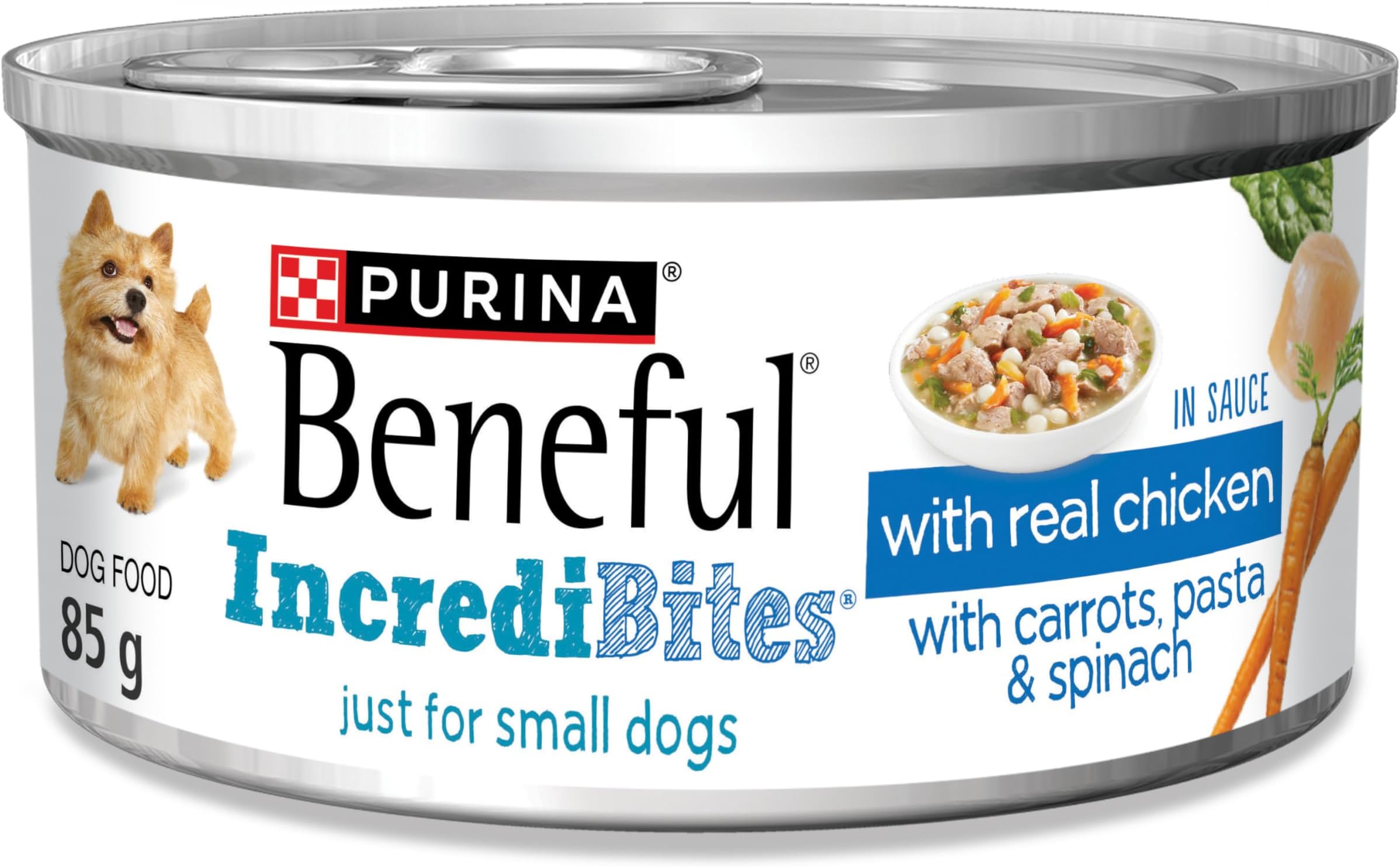 Beneful Incredibites Wet Dog Food for Small Dogs, Real Chicken in Sauce ...