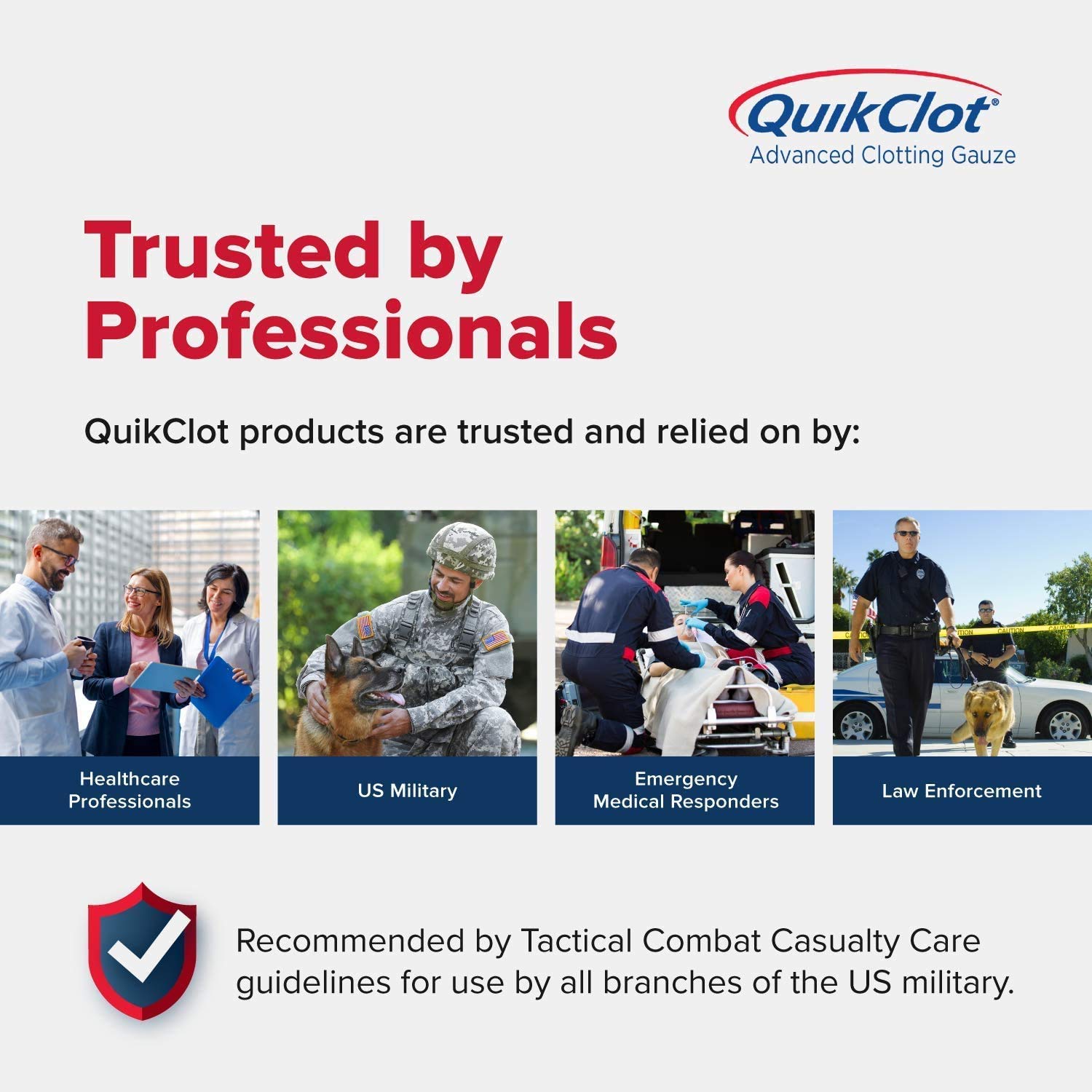 Snapklik.com : Adventure Medical Kits QuikClot Advanced Clotting Gauze ...