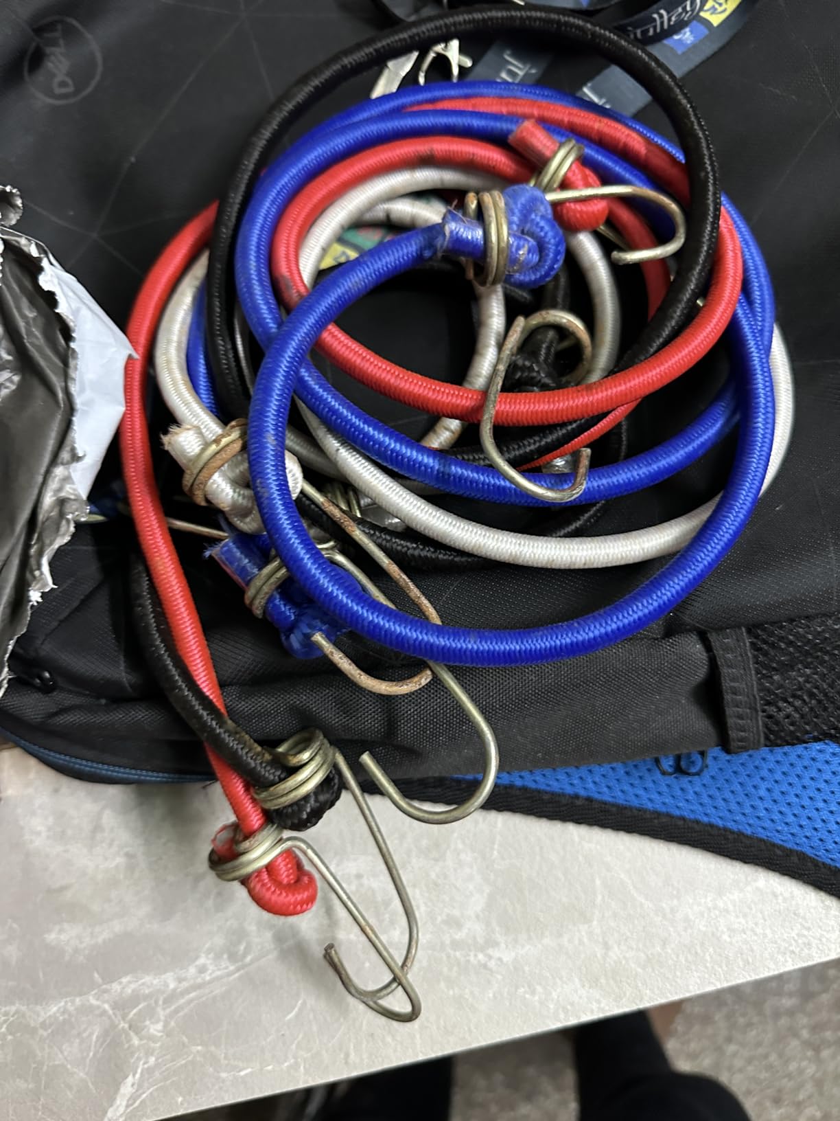 ALOUD CREATIONS Bungee Cords for Motorcycle | High Elasticity Cord with ...