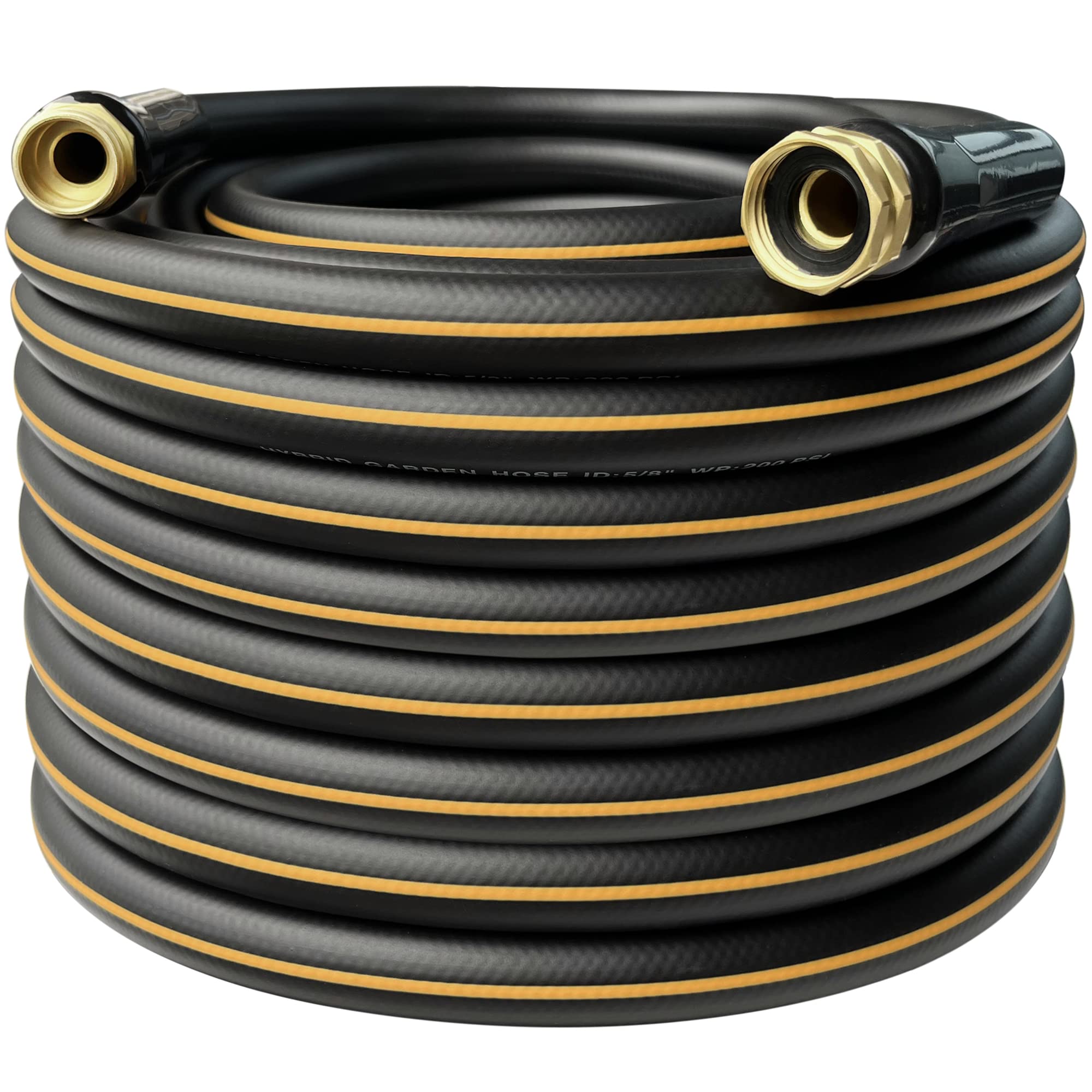 DayisTools Heavy Duty Hybrid Garden Hose 100 ft, Flexible Water Hose 5/ ...