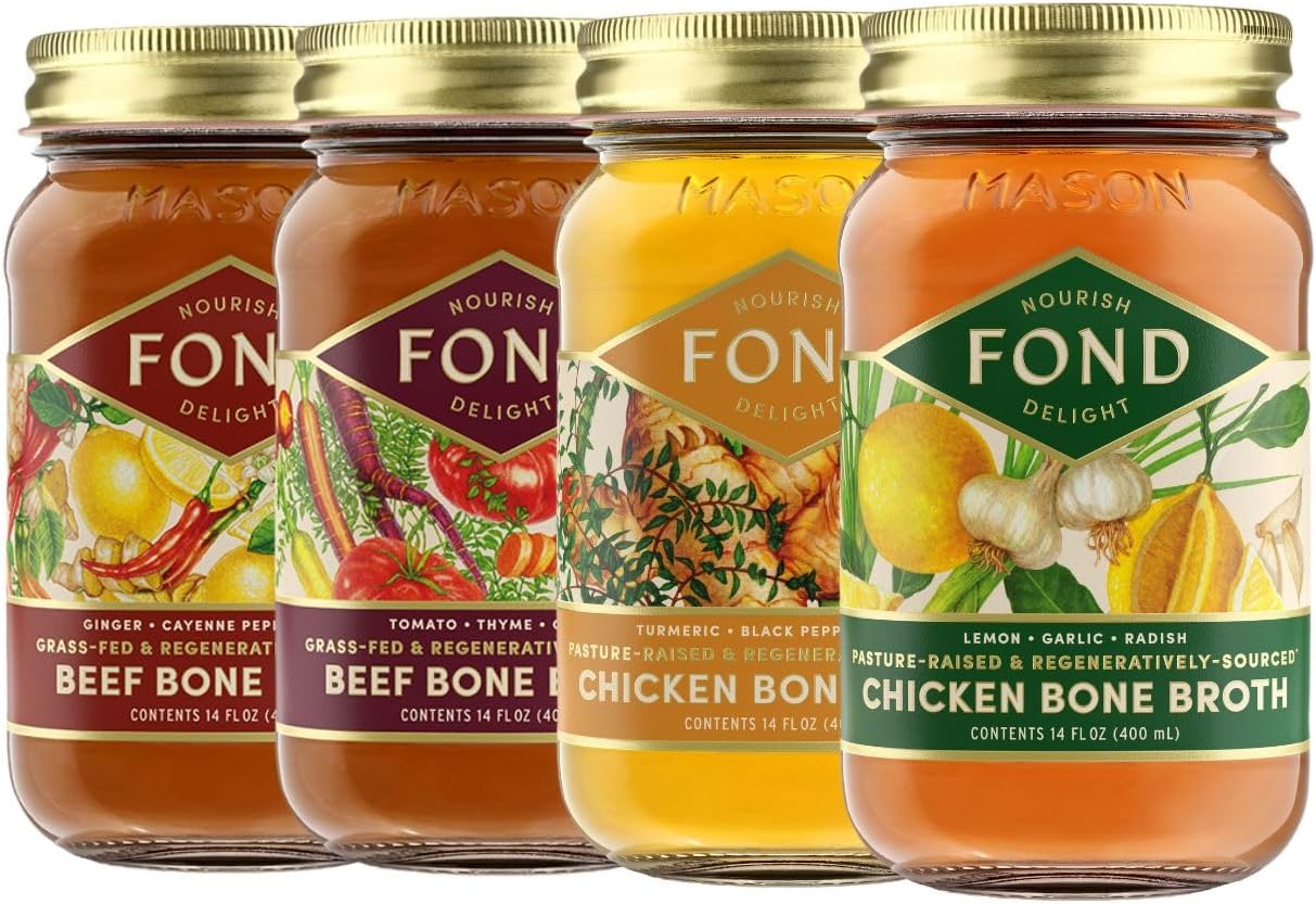 Amazon.com : Bare Bones Beef Bone Broth for Cooking and Sipping, 16 oz ...