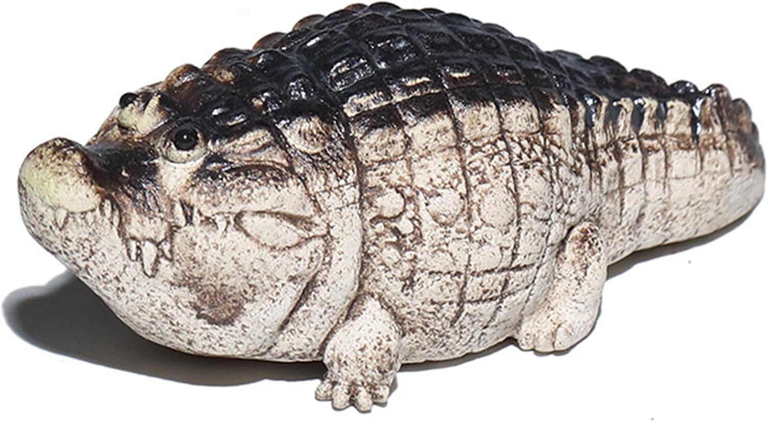 Amazon.com: oldqyou Tea Pet Creative Alligator Decor Ornament Figurine ...