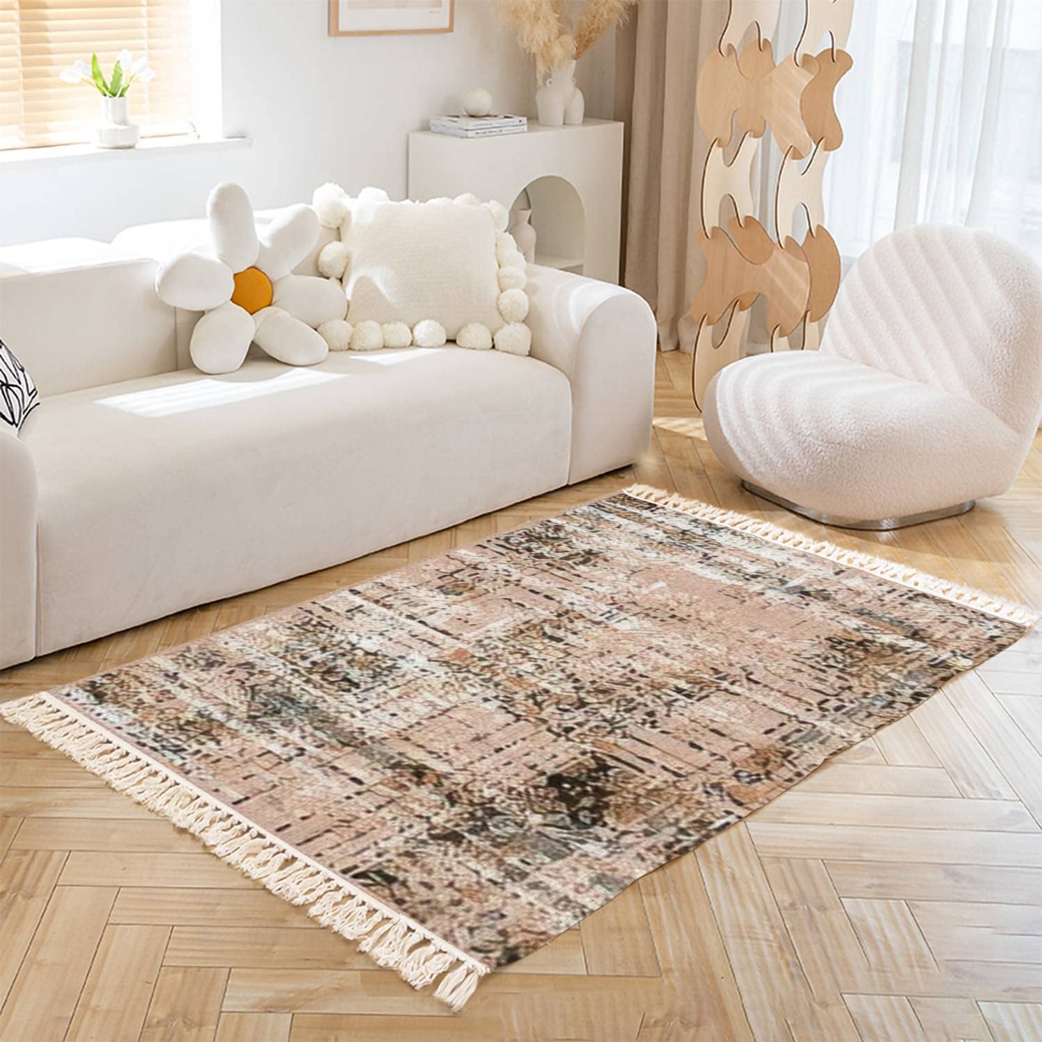 Tassels Area Rug Seamless Patchwork A Collection Hand Drawn Textures ...