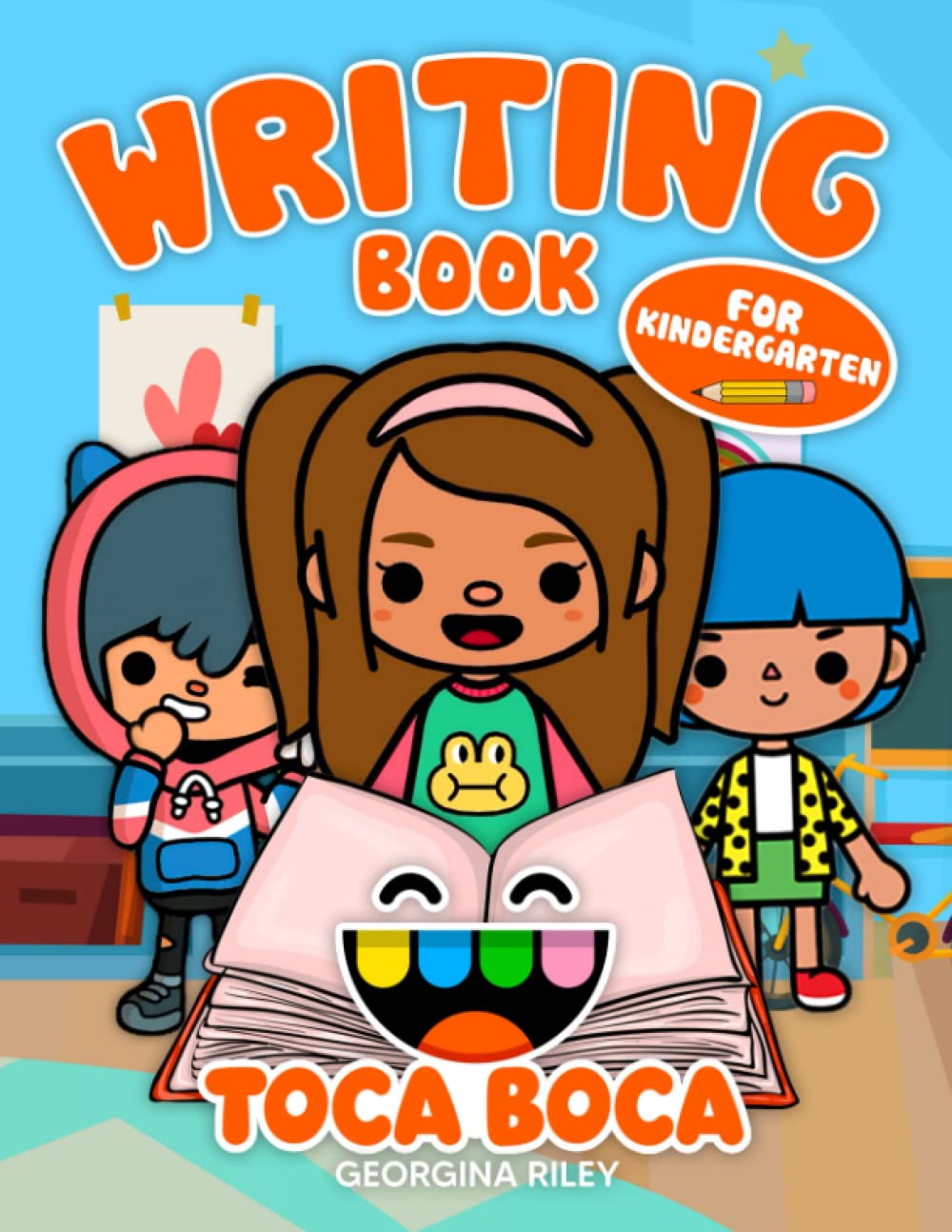 Buy Toca Boca Writing Book For Kindergarten: Lots Of Amazing Activities ...