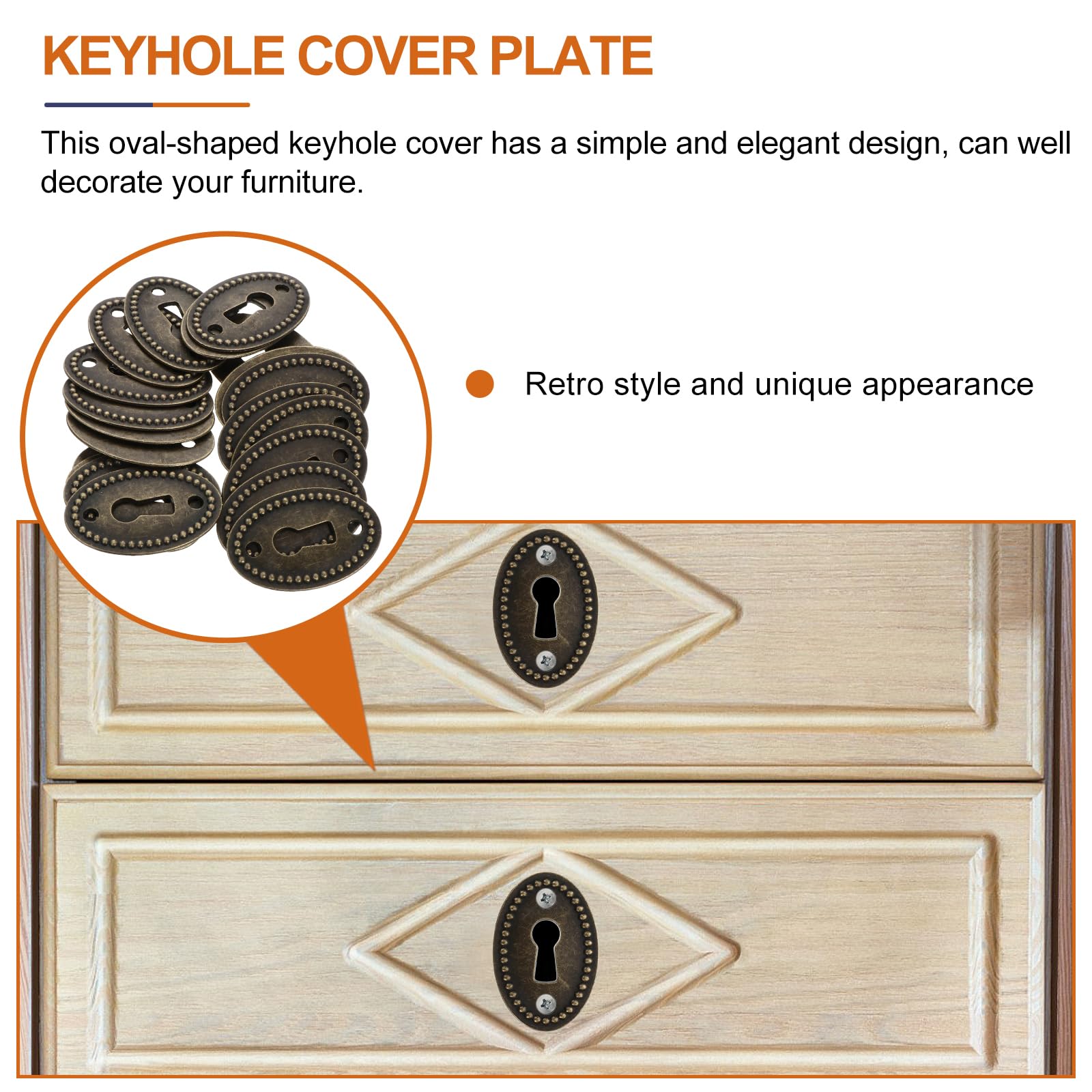 Antique Key Antque Keyhole Covers For Furnture - Etsy Mailbox Door ...