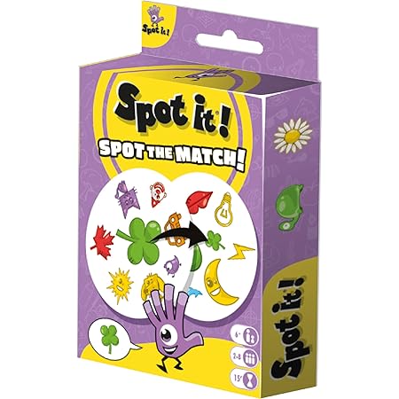 Amazon.com: Zygomatic Spot It! Camping Card Game (Eco-Blister ...