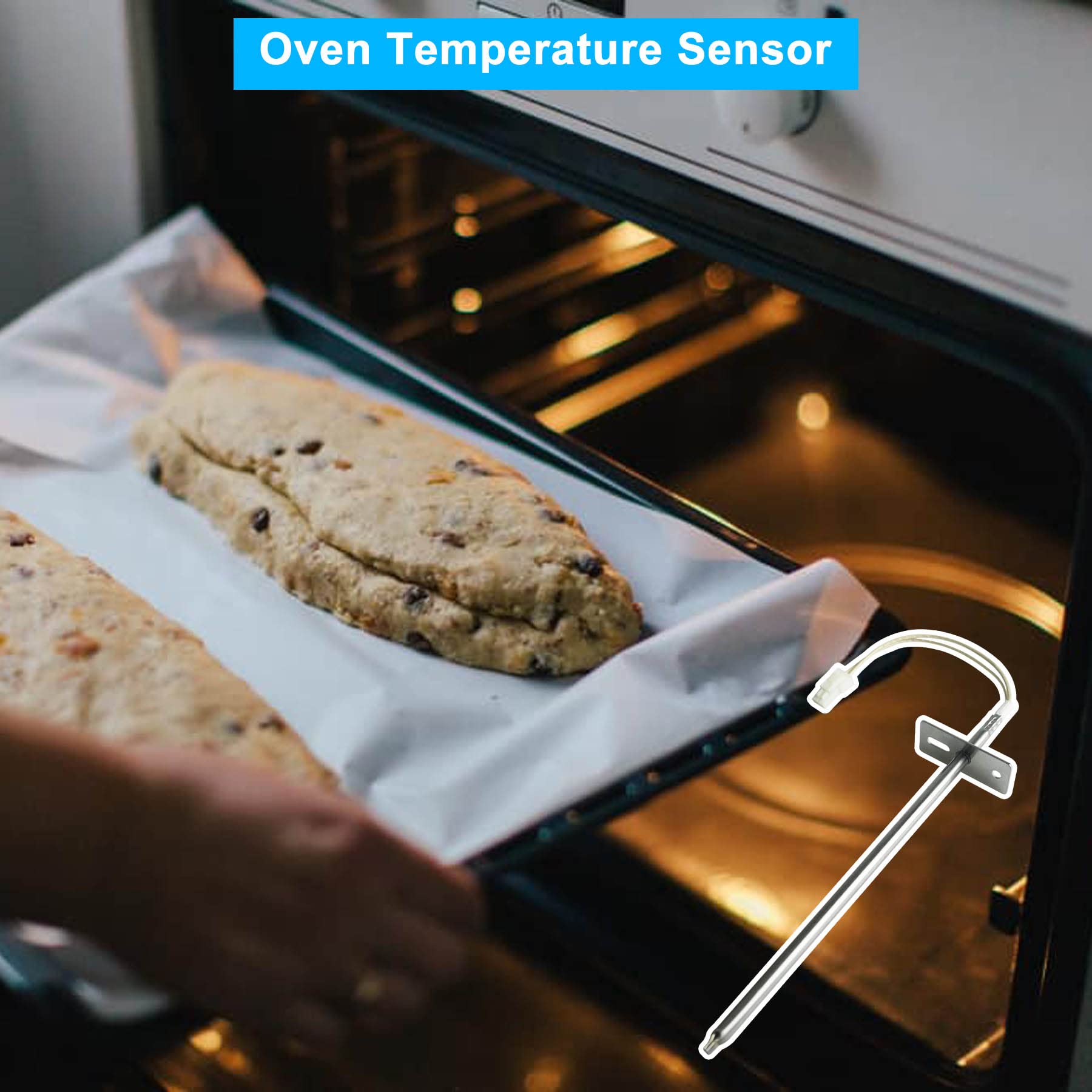 Snapklik.com : Oven Temperature Sensor Range Thermistor Fit For ...