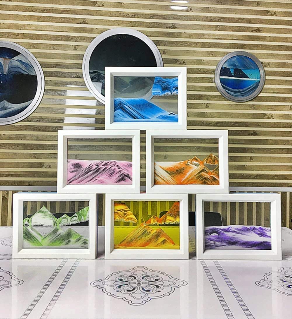 Snapklik.com : WHIMSYYY Moving Sand Art Liquid Motion Bubbler Flowing ...