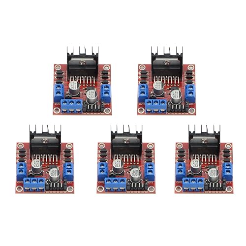Snapklik.com : 5 PCS L298N Motor Drive Controller Board Module Dual H ...