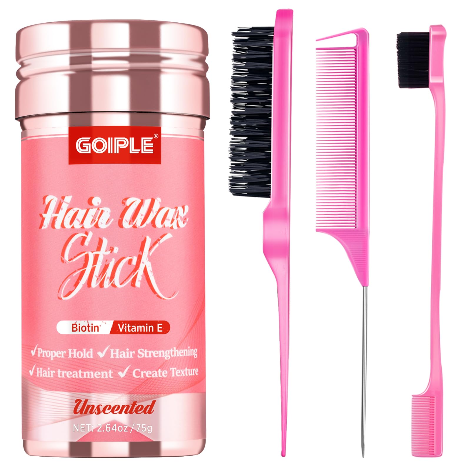 Amazon.com : Hair Wax Stick Hair Pomade Hair Silk Stick for Hair, Long ...