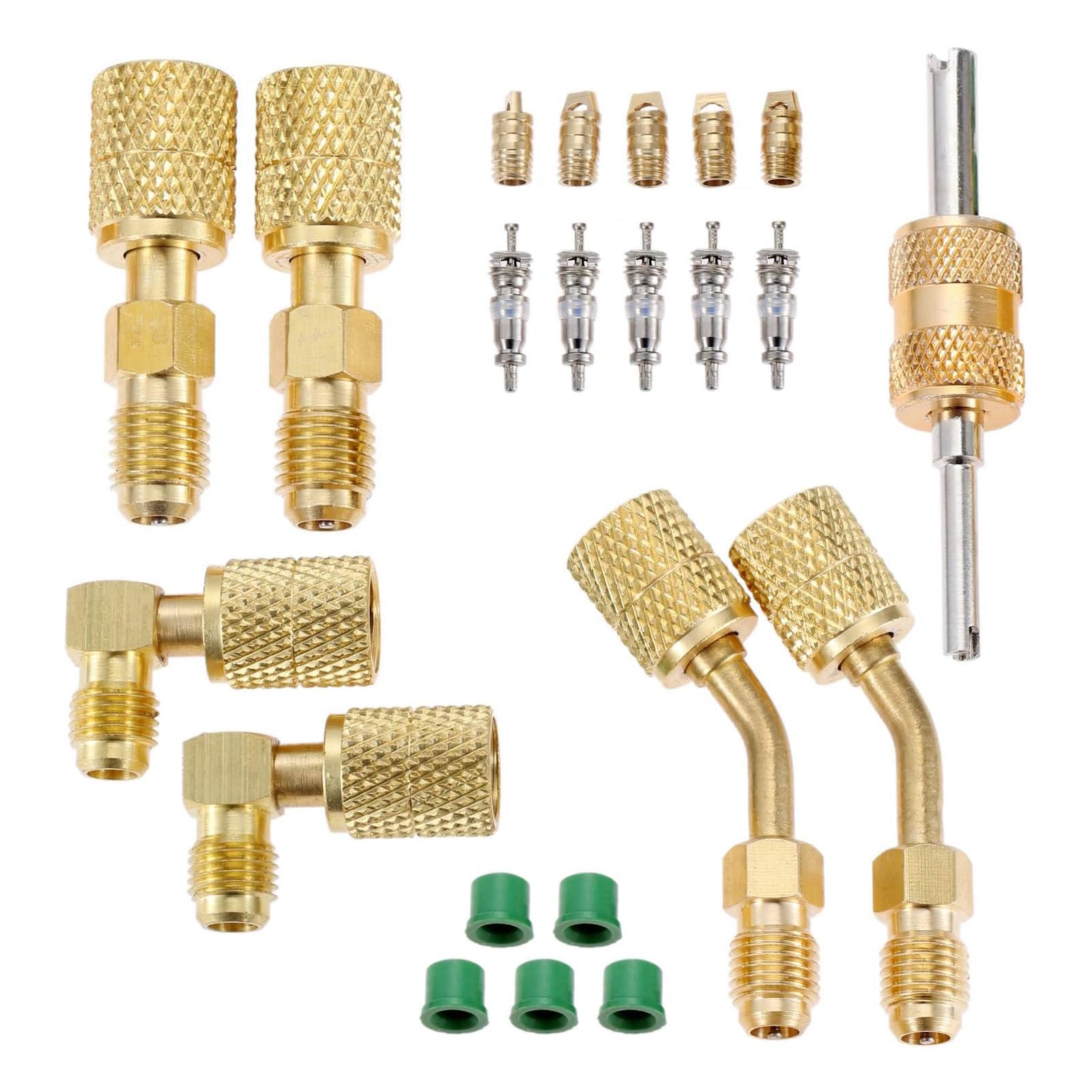 ACTIMED R410A Adapter Kit, Mini Split Vacuum Pump Kit 410A Refrigerant ...