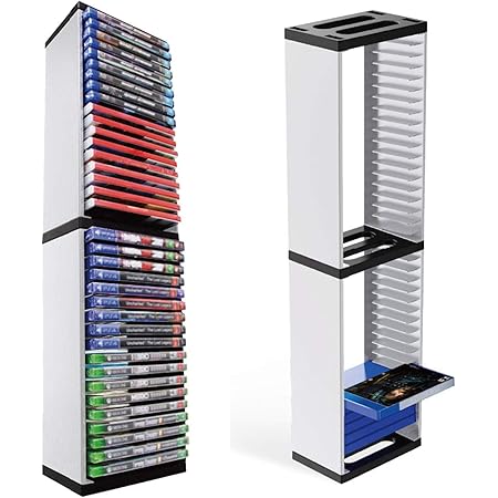 Hama CD Flipper Storage System for 44 CD's (with rubber feet): Amazon ...