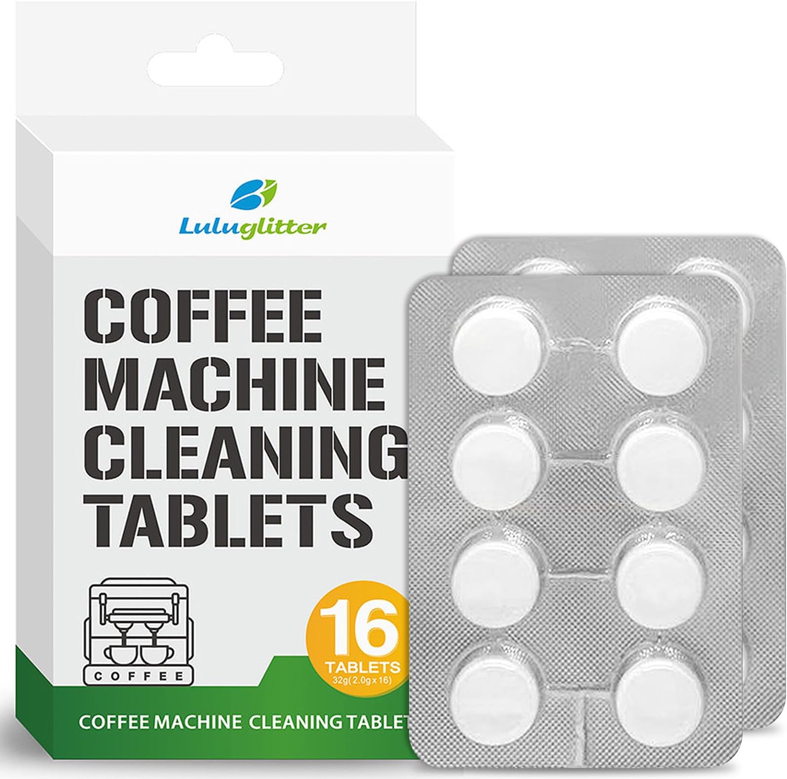 Amazon.com: Luluglitter Espresso Machine Cleaning Tablets Coffee ...