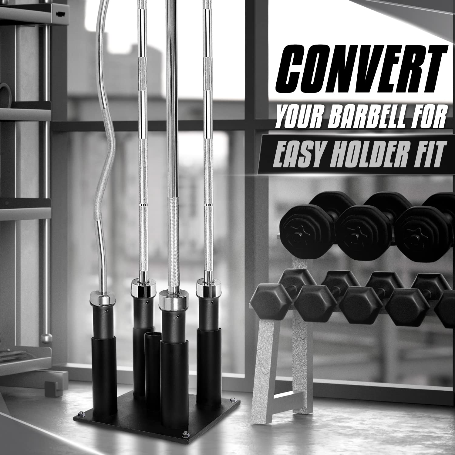 Snapklik.com : Yes4All Olympic Barbell Adapter Sleeve 12