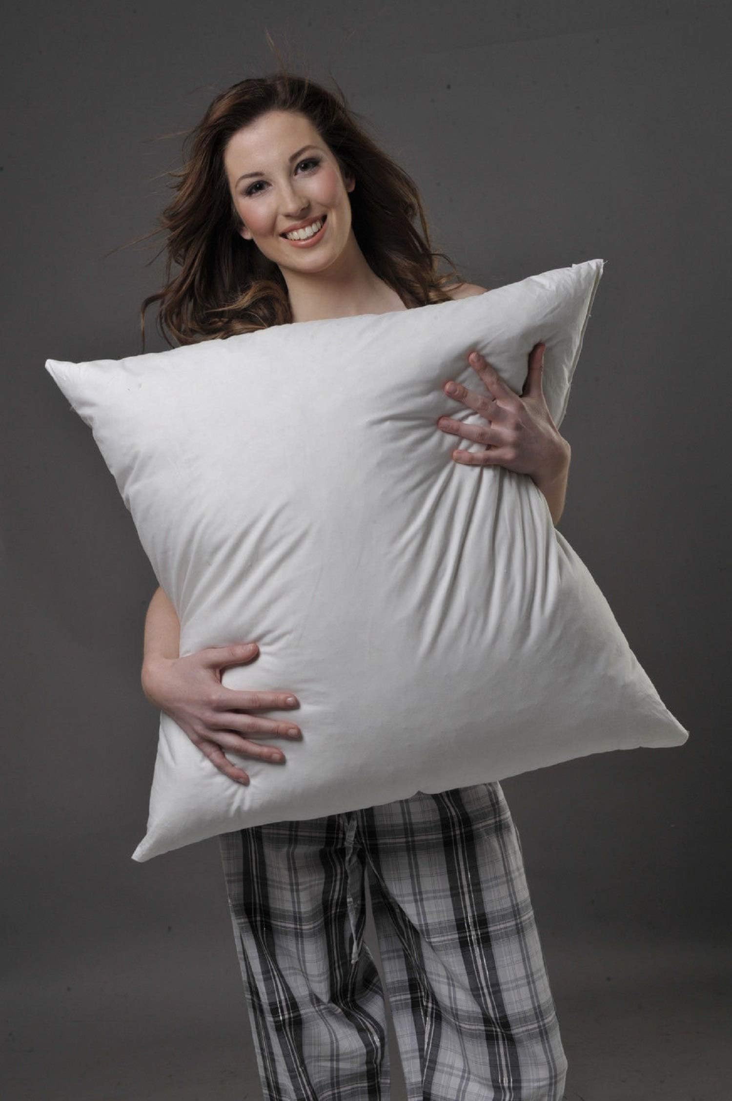 Buy JDX Big Polyester Cushion Fillers (24 x 24 inches, White) -Pack of ...