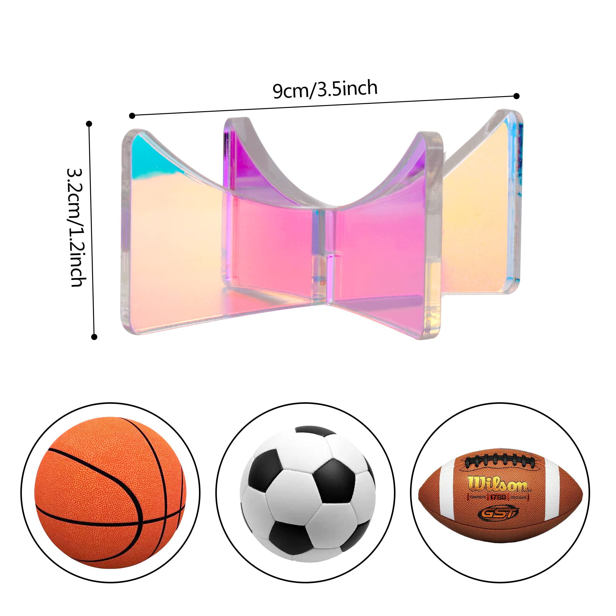 Snapklik.com : Acrylic Ball Stand Holder Display Stand For Football ...